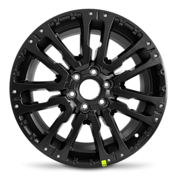 New OEM Surplus Wheel 20x8 in for 2017-2024 Nissan Titan Matte Black 20 ...