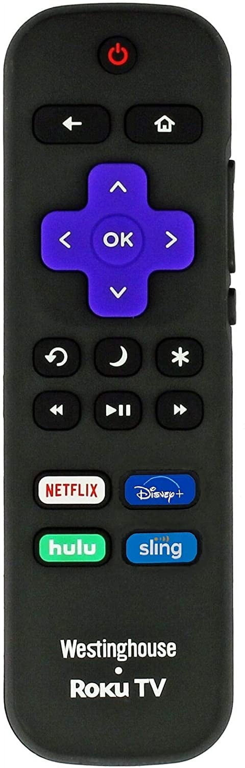 Westinghouse Roku TV RC453 Remote Control, Genuine OEM, Netflix Hulu ...