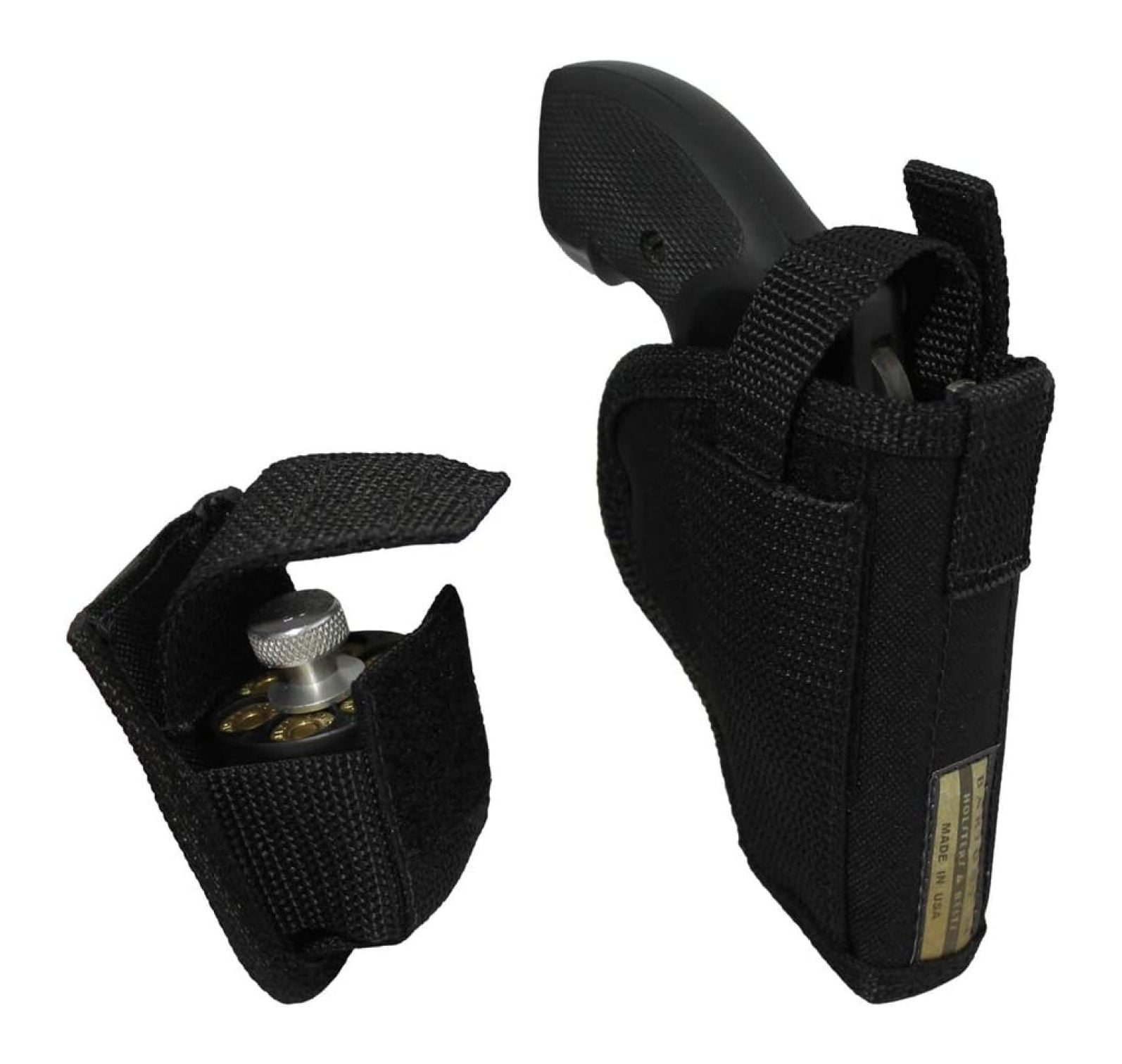 New OWB Holster + Speed-Loader Pouch for 2", Snub-Nose .38 .357 ...