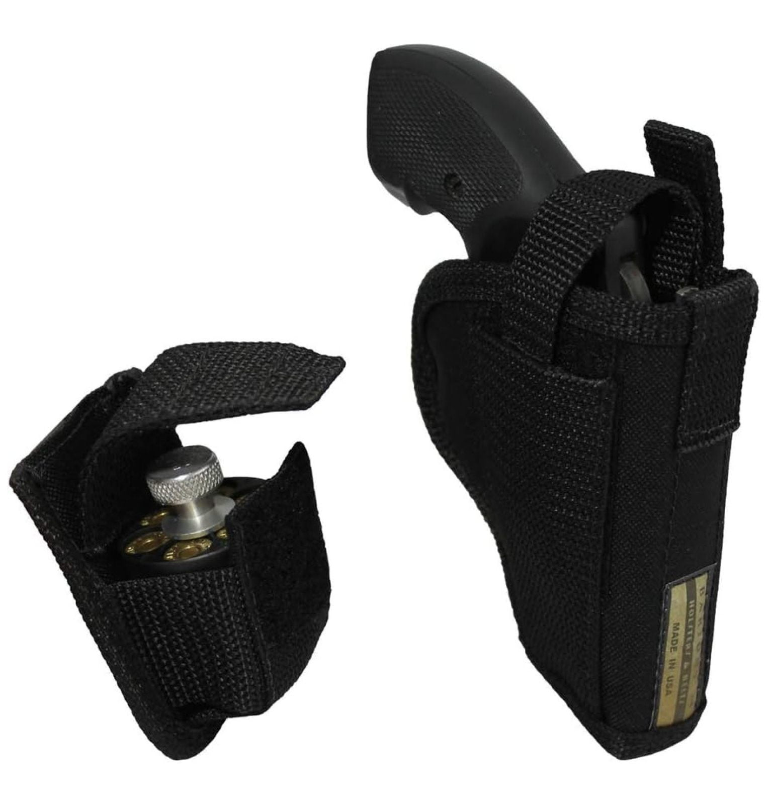 New OWB Holster + Speed-Loader Pouch for 2", Snub-Nose .38 .357 ...