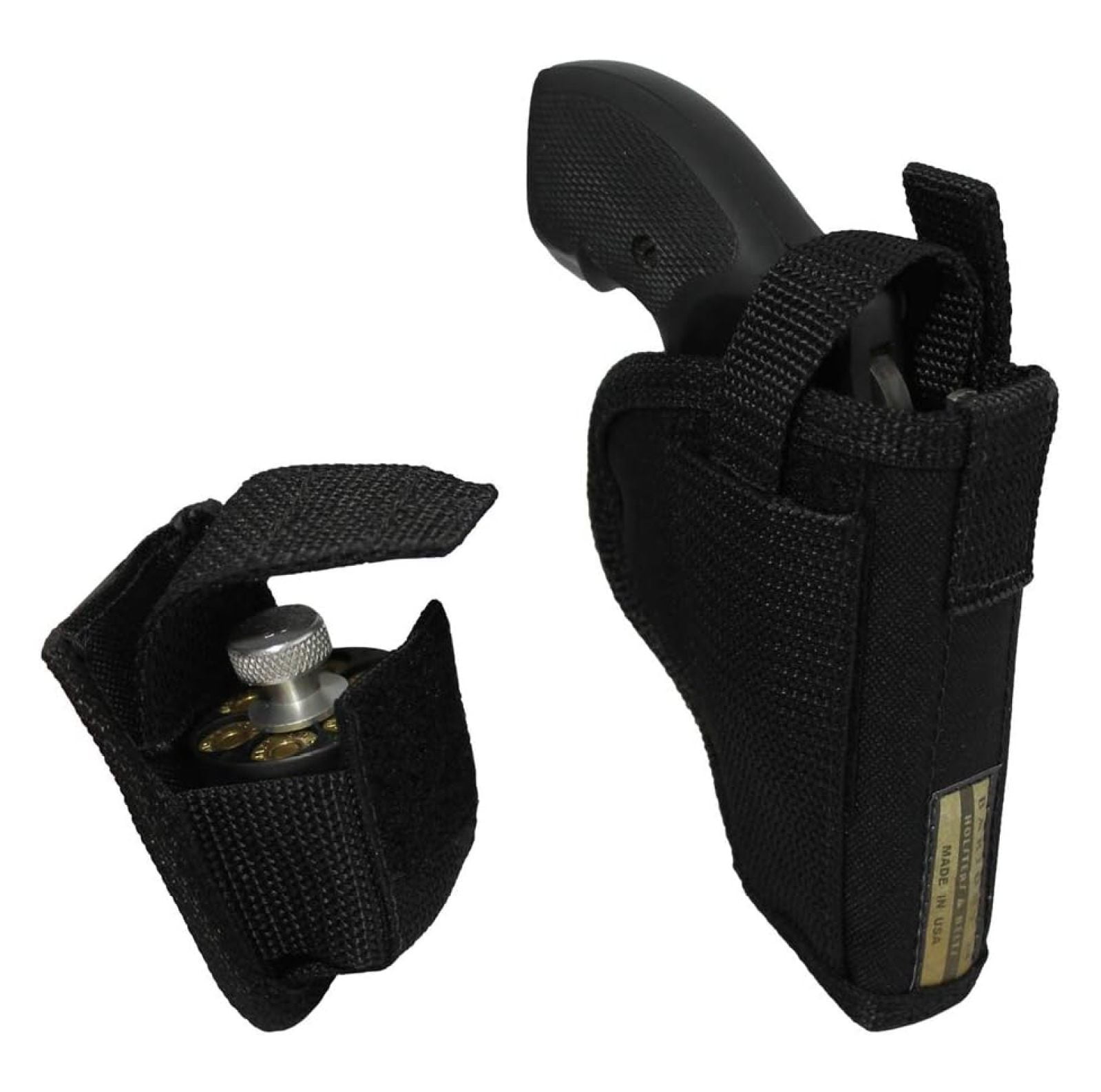 New OWB Holster + Speed-Loader Pouch for 2", Snub-Nose .38 .357 ...