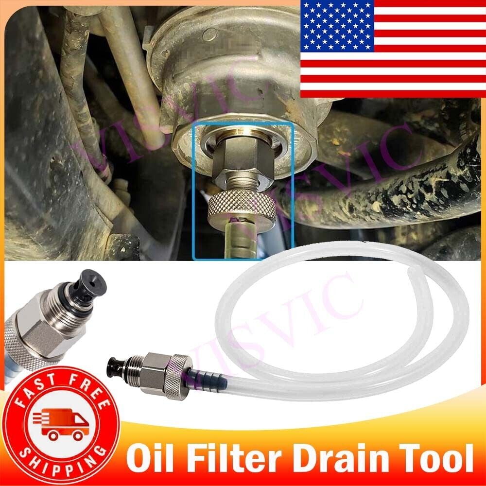 New Oil Filter Drain Tool For Toyota Lexus Scion 2.5L - 5.7L Engines O ...
