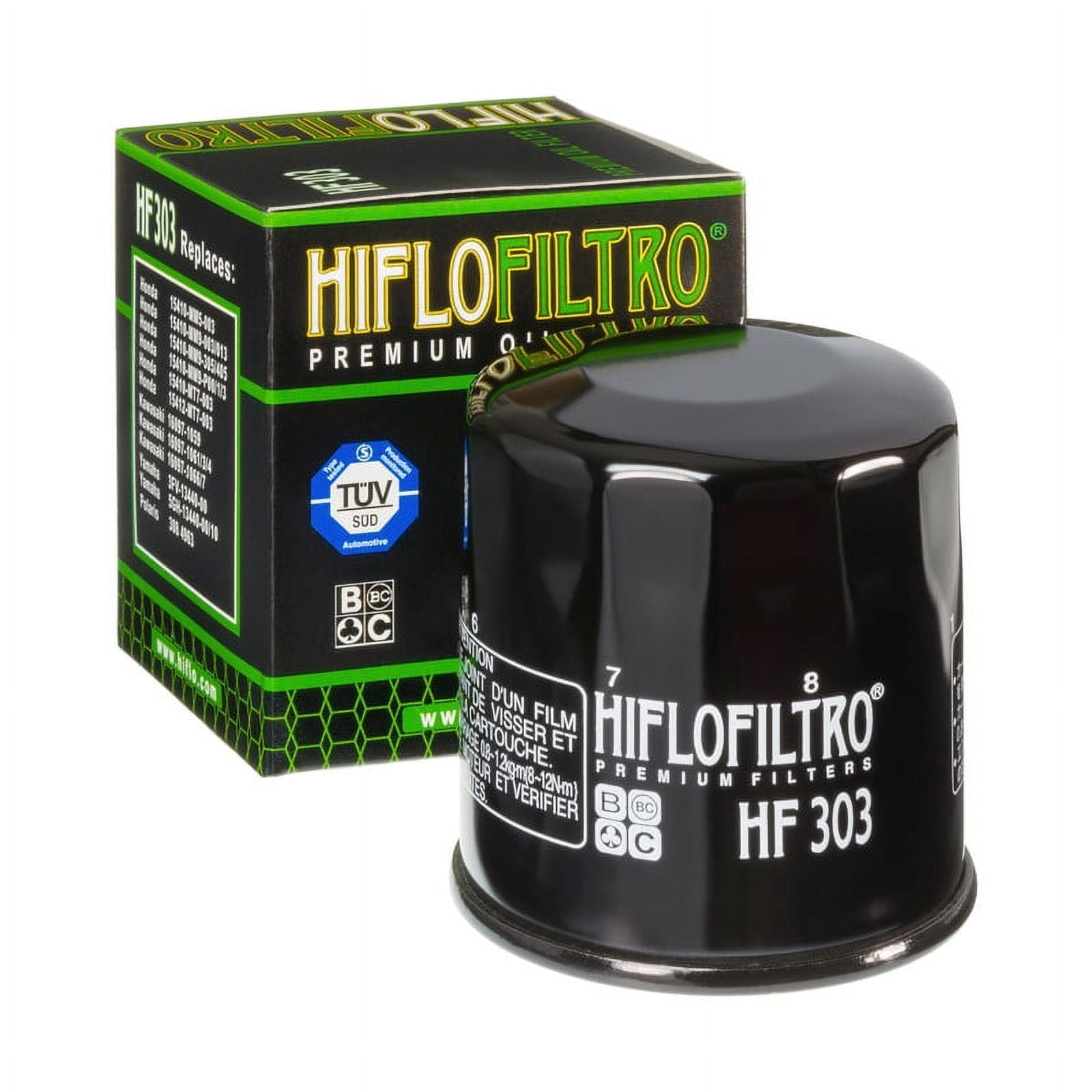 Oil Filter Compatible with Kawasaki EX300 Ninja 300 Motorcycle 300cc ...