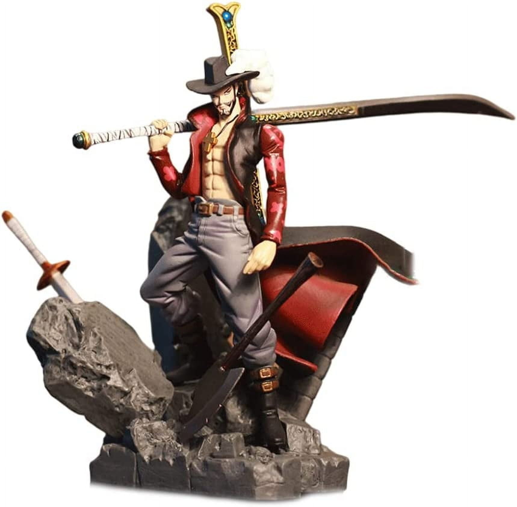 New One Piece Dracule Mihawk 15cm/5.9inch The Top War Shape Character ...