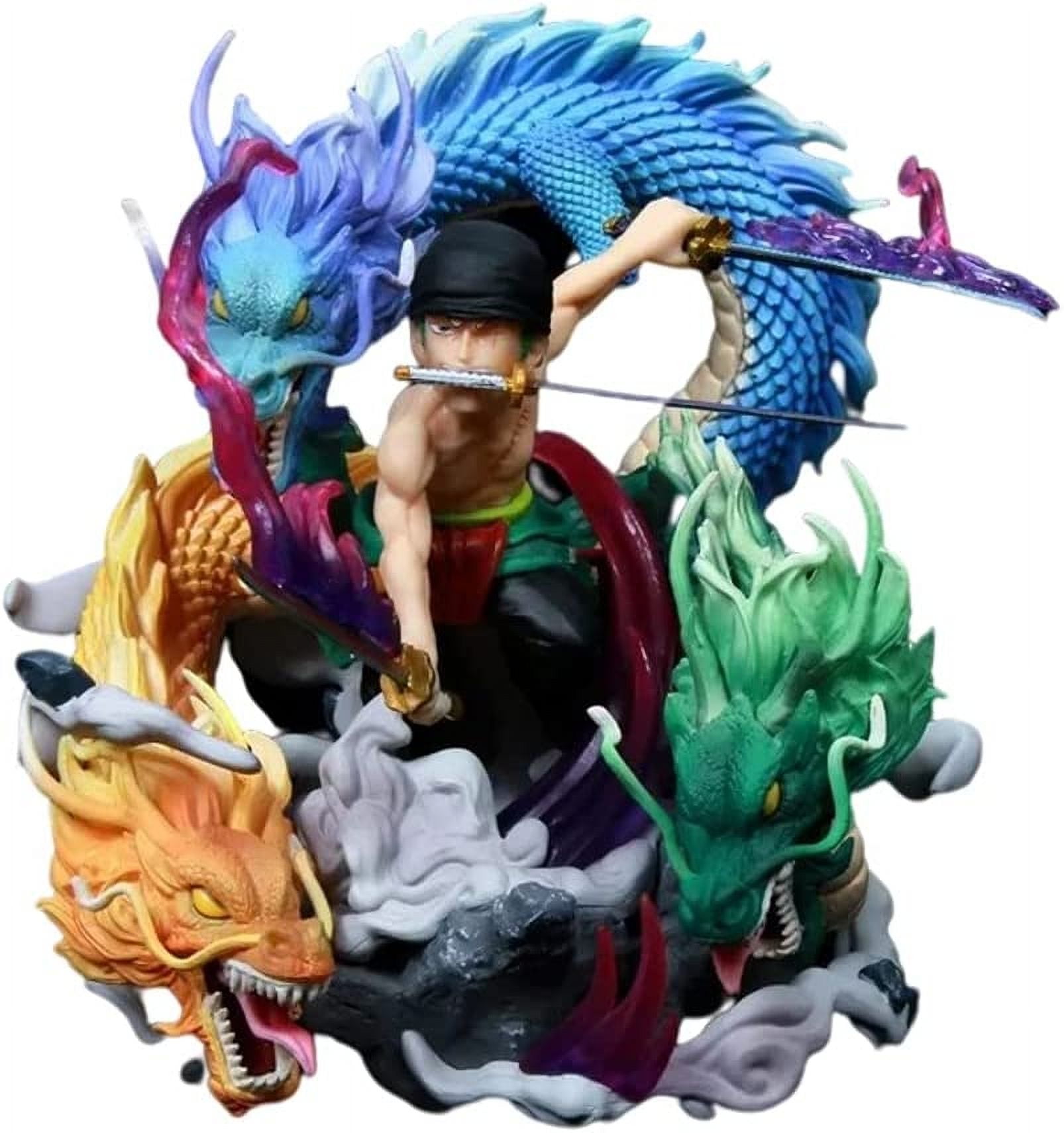 New One Piece Roronoa Zoro 18cm/7inch Tornado Character Anime Statue ...