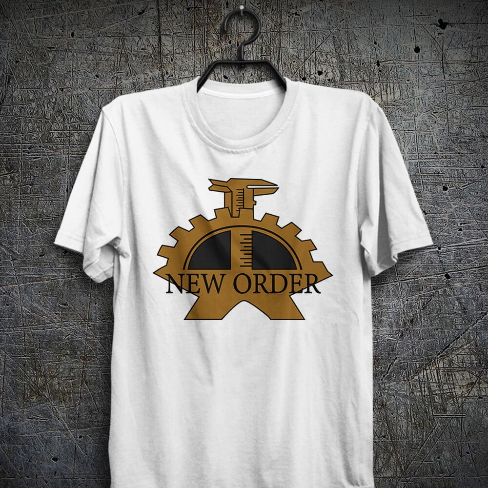 New Order Rock Band T-Shirt Bernard Sumner Singer Ian Curtis Dance ...