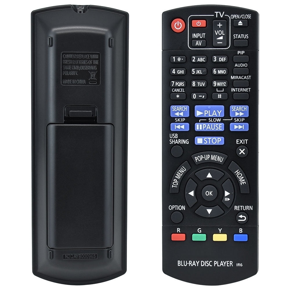 New Original N2QAYB000965 For Panasonic Blu-ray Player Remote Control ...
