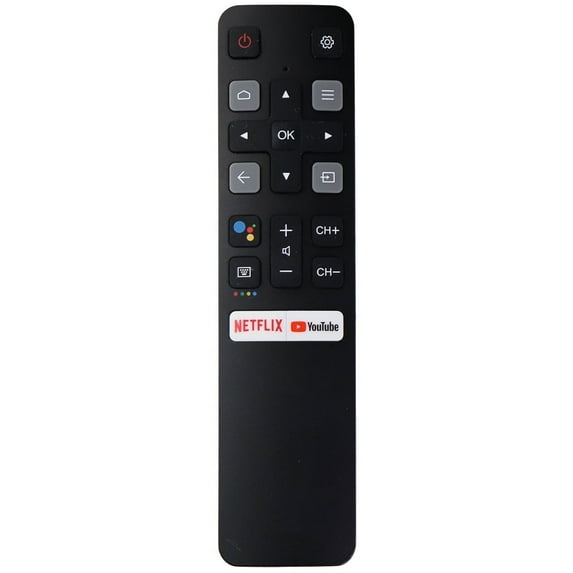 TCL RC802V FNR1 Voice TV Remote Control, Netflix, 55S434, 65S434, ABS ...