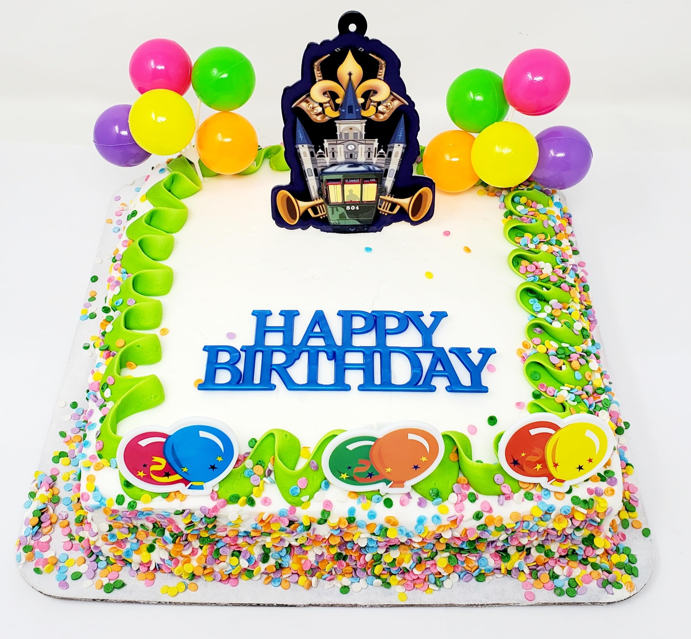 New Orleans Cake Topper Set (Unique RST1 Design) - Walmart.com