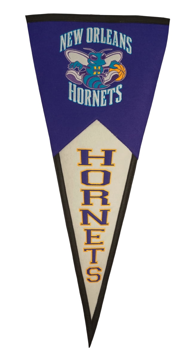 New Orleans Hornets - Vintage Basketball Throwback - GIANT SIZE Pennant ...