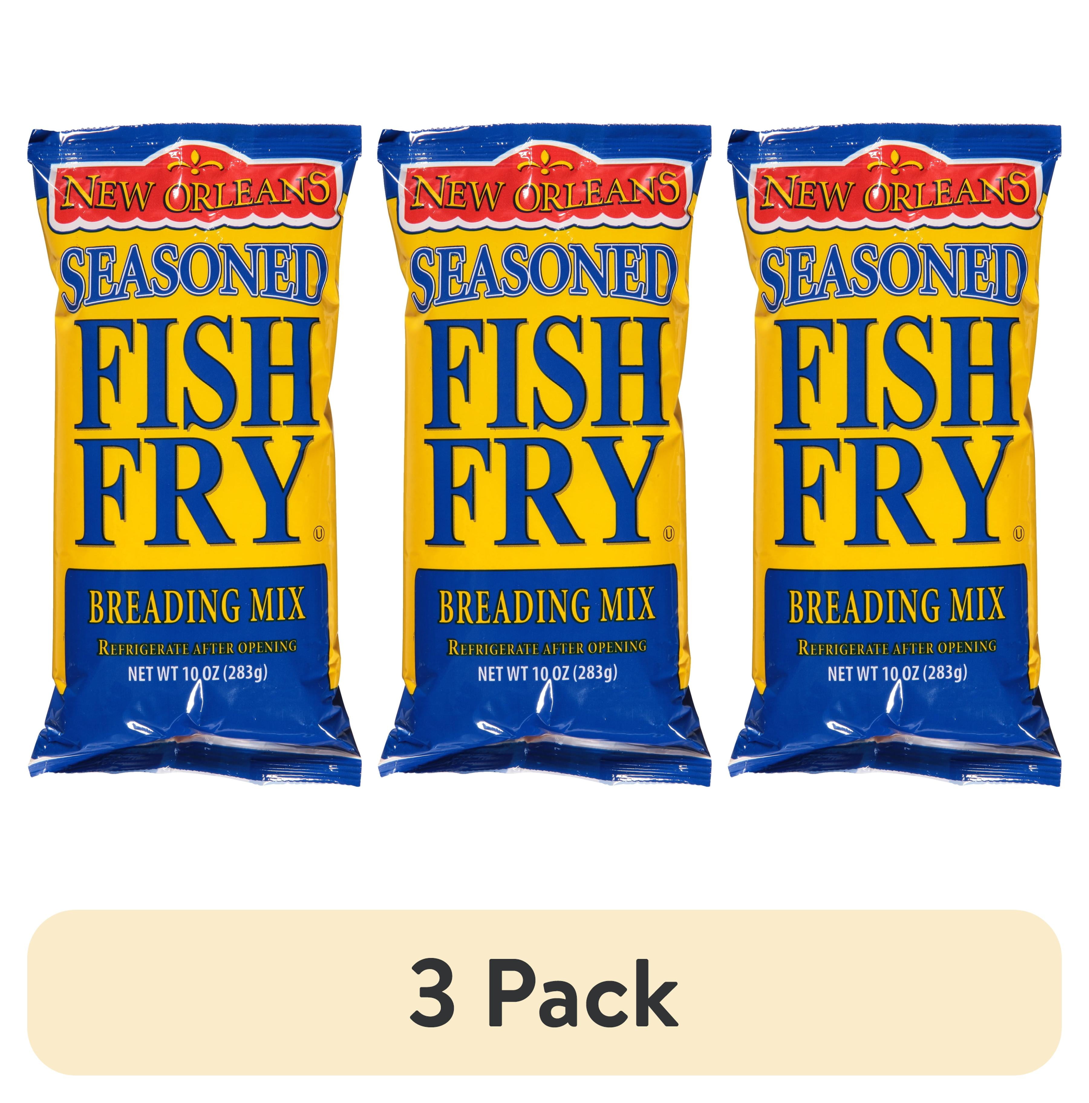 (3 pack) New Orleans Kosher Seasoned Fish Fry, 10 oz Bag - Walmart.com