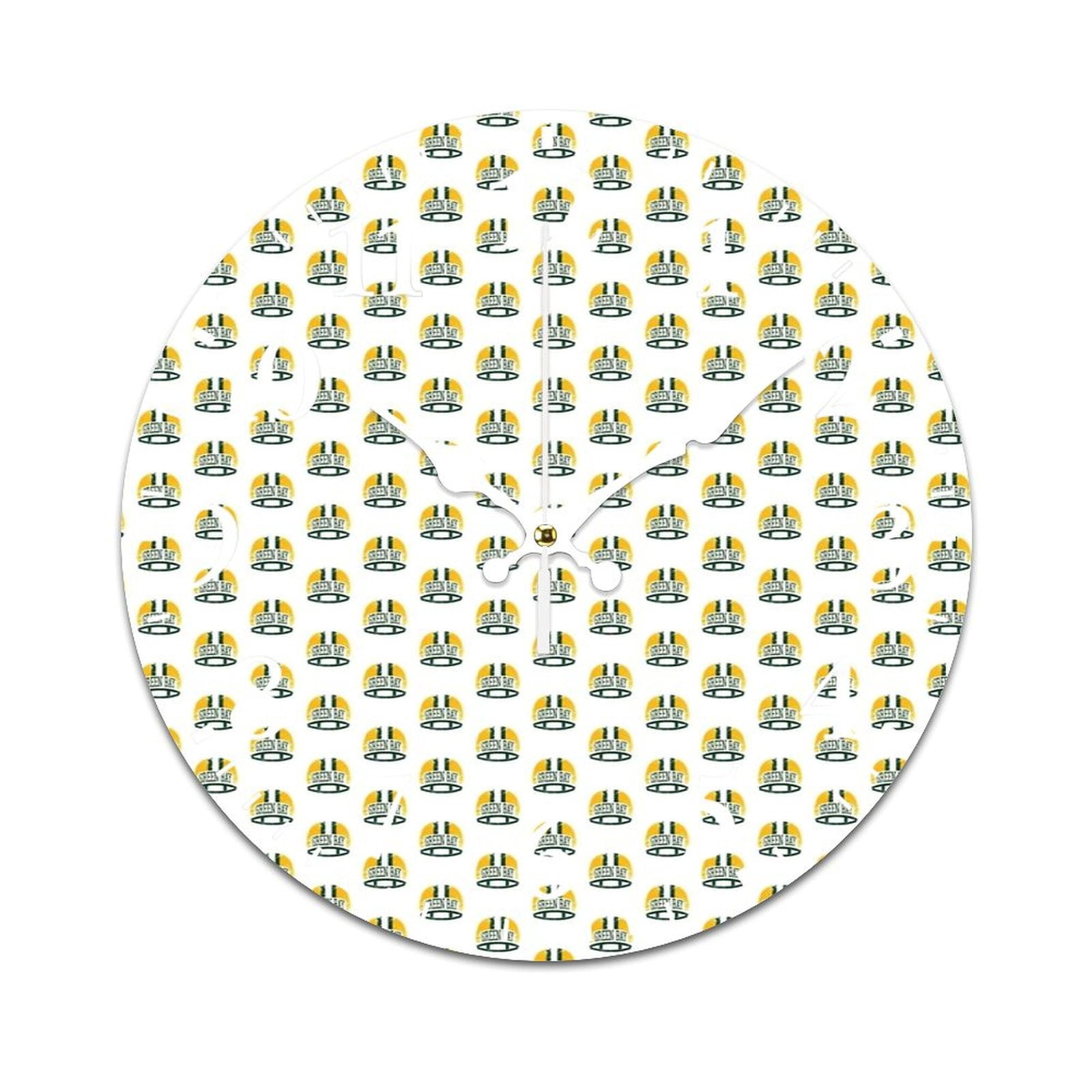 New Orleans Retro Helmet - White Wall Clock Modern Design Clocks Wall ...