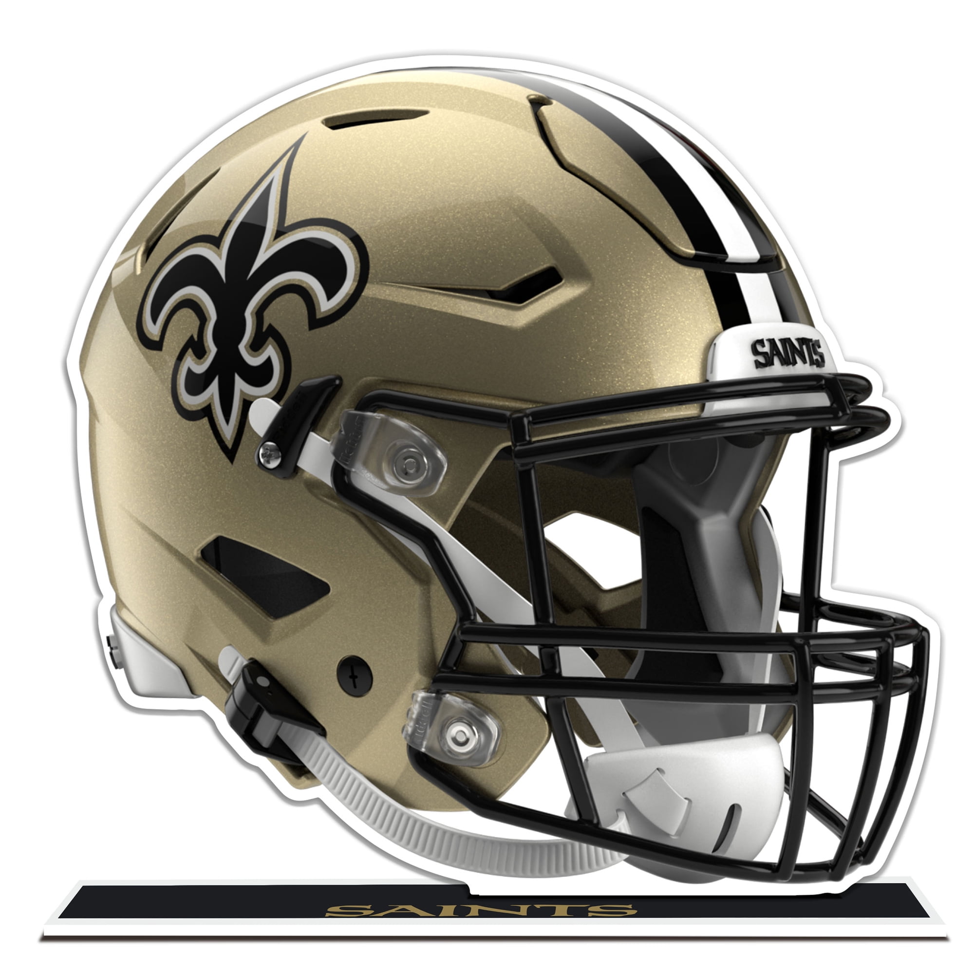 New Orleans Saints 10" Speed Helmet Standee - Walmart.com