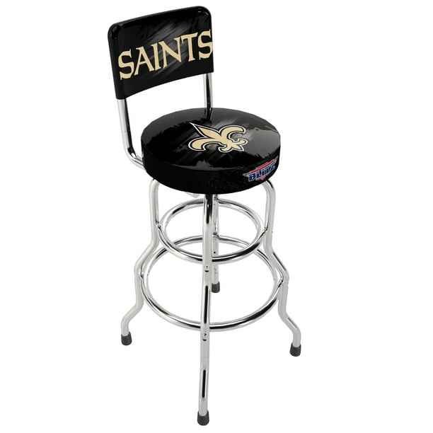 New Orleans Saints NFL Blitz High Back Adjustable Swivel Stool ...