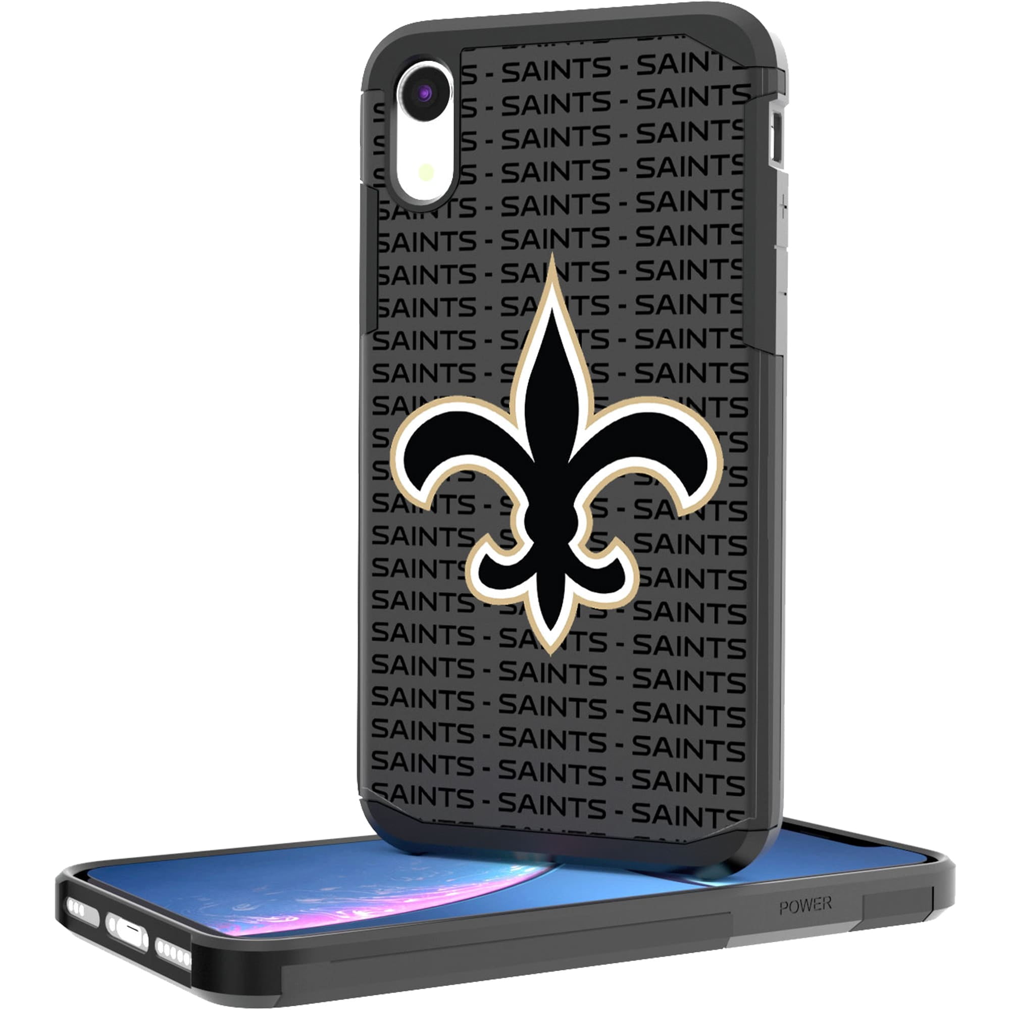 New Orleans Saints iPhone Rugged Case with Text Design - Walmart.com