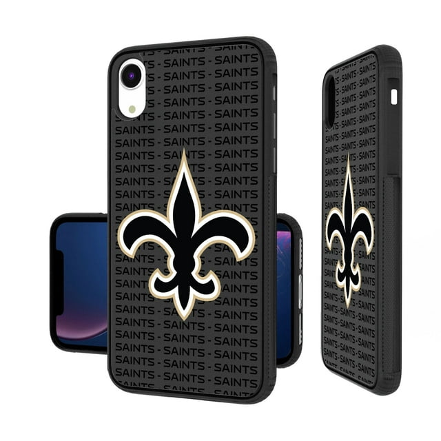 New Orleans Saints iPhone Text Backdrop Design Bump Case - Walmart.com