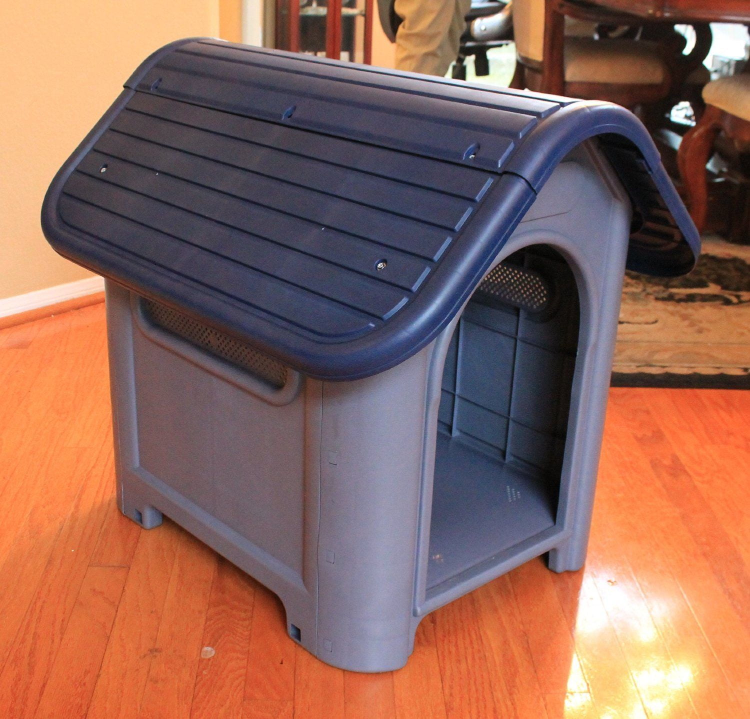 New Outdoor Dog House Small to Medium Pet All Weather Doghouse Puppy ...