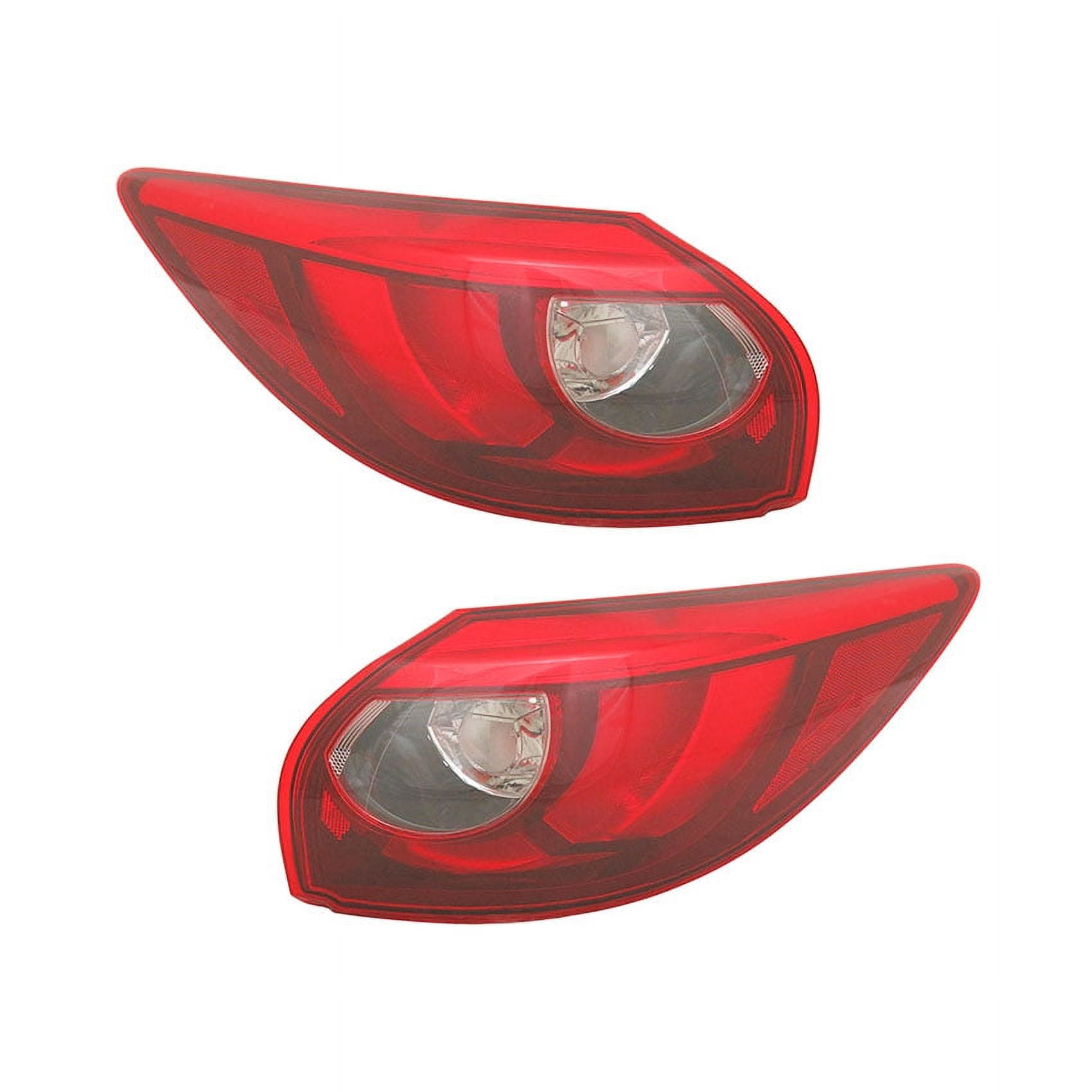 New Outer Pair Of Tail Lights Fits Mazda Cx-5 2.5L 2016 Ma2804119 Ka0G ...