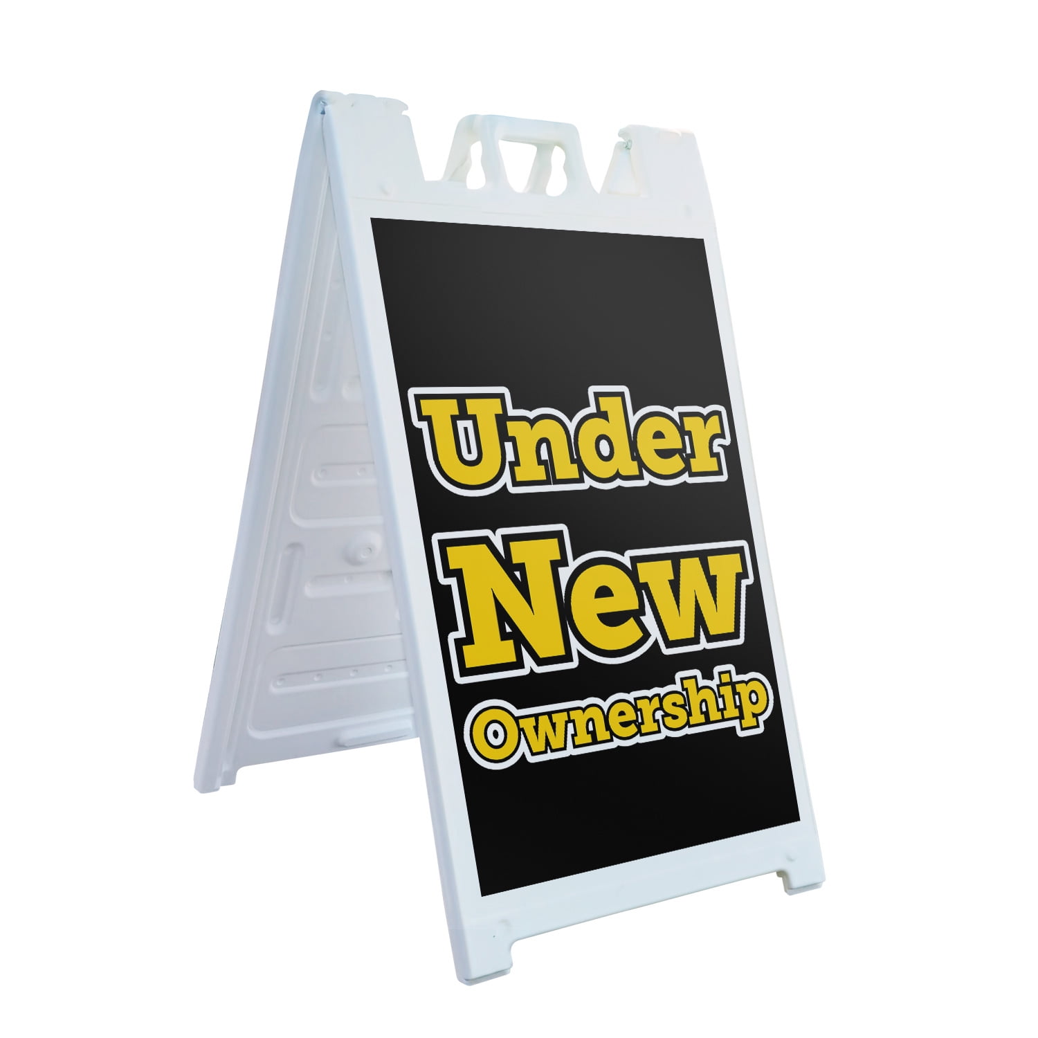 Under New Ownership 24" x 36" Double Sided A-Frame Sidewalk Sign ...