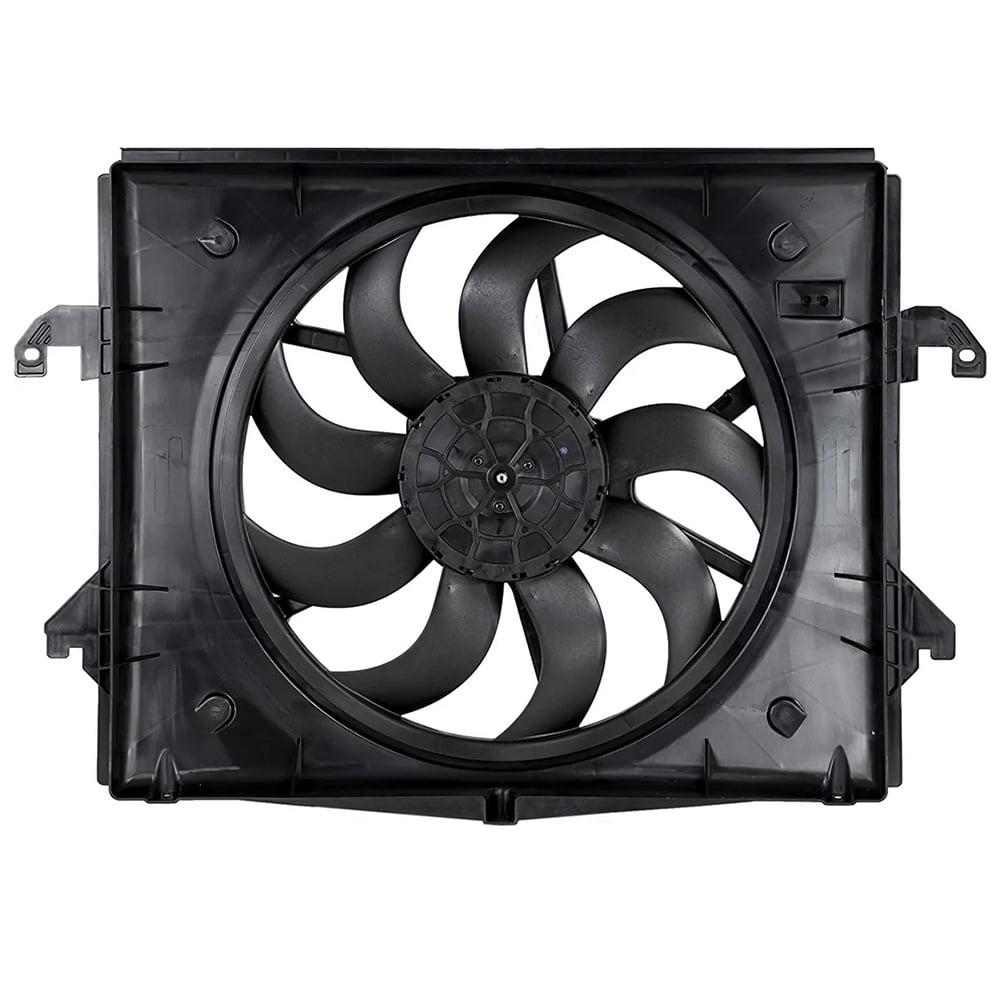 New Pa Gf Dual Radiator And Condenser Fan Compatible With Ram 1500 ...