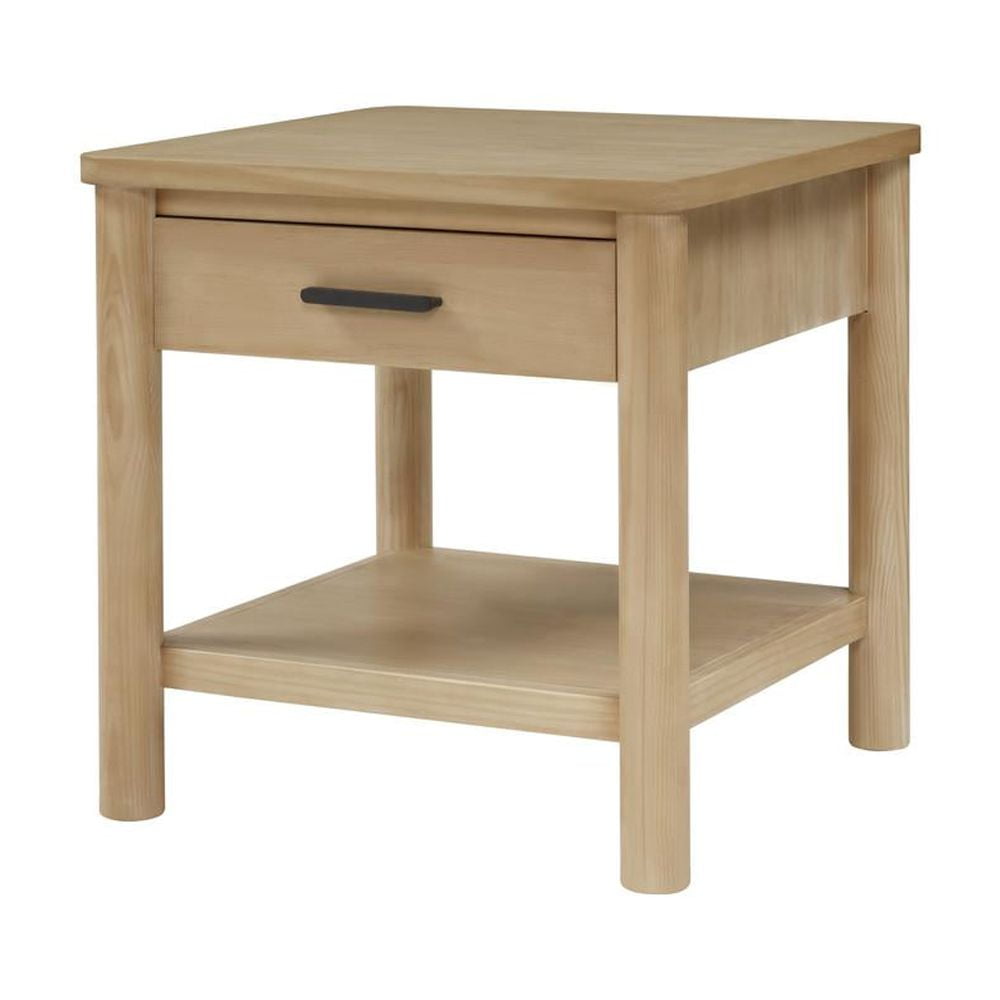 New Pacific Direct Bloomfield Nightstand/Side Table in Natural Pine ...