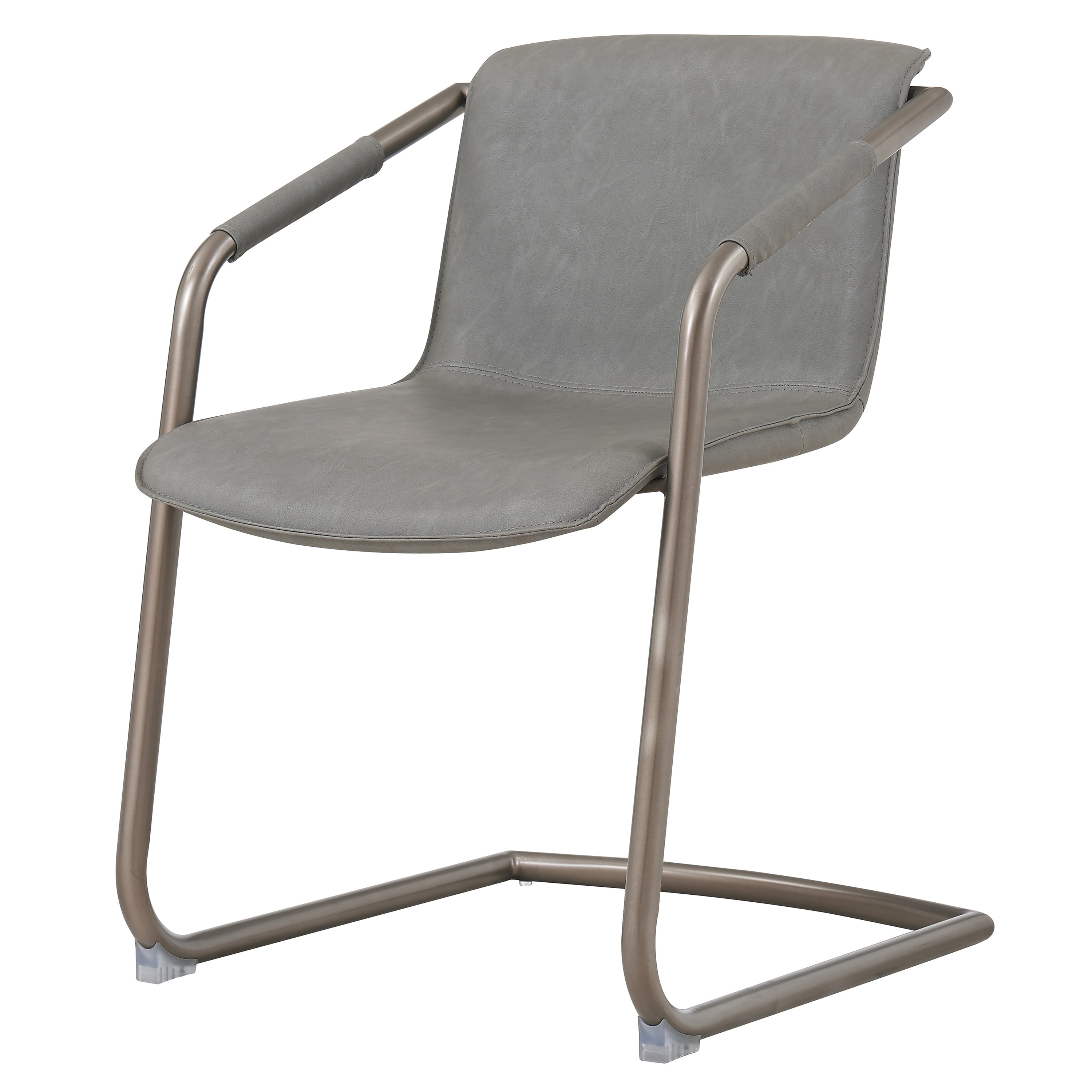 New Pacific Direct Indy 19.5" Side Chair in Antique Gray/Silver (Set of ...