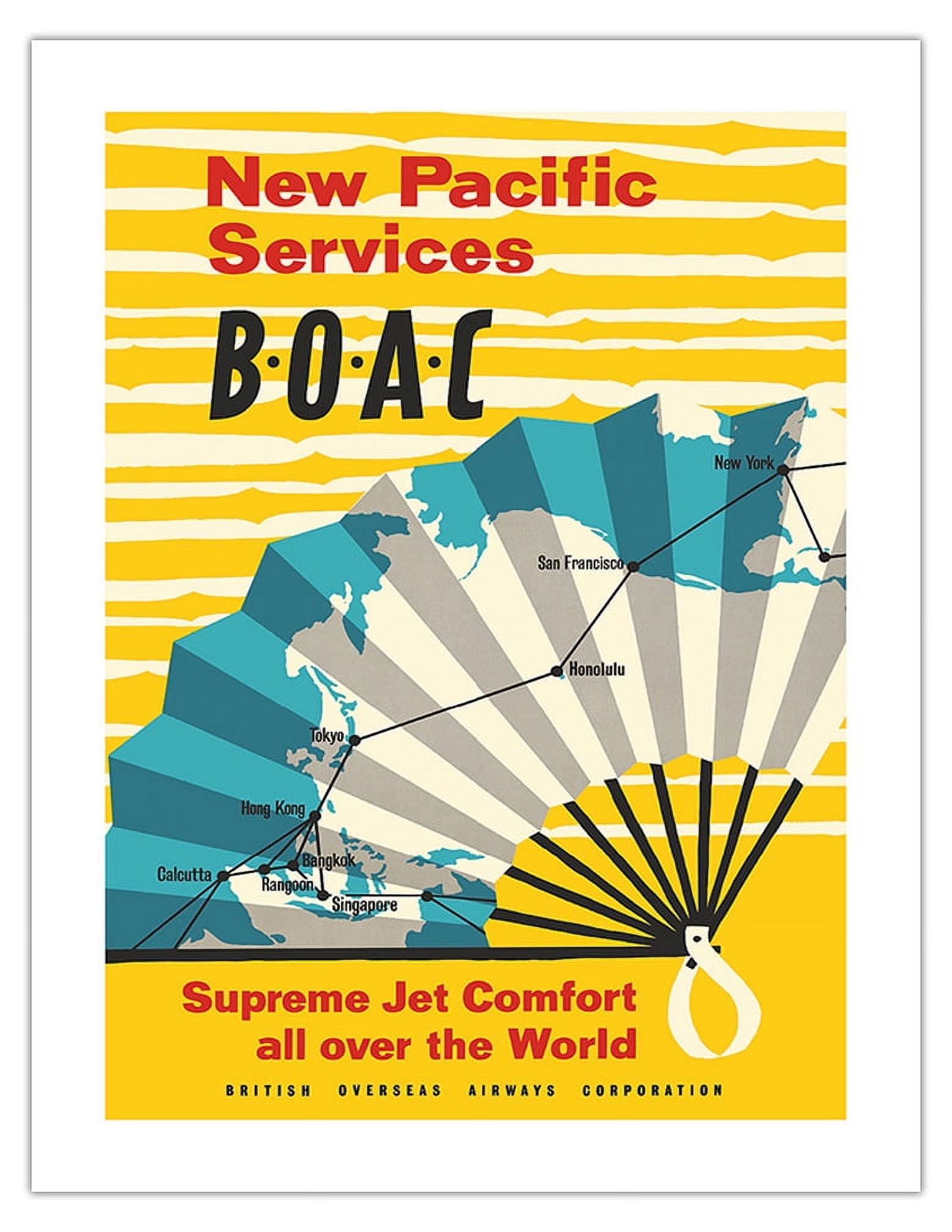 New Pacific Services - BOAC (British Overseas Airways Corporation ...