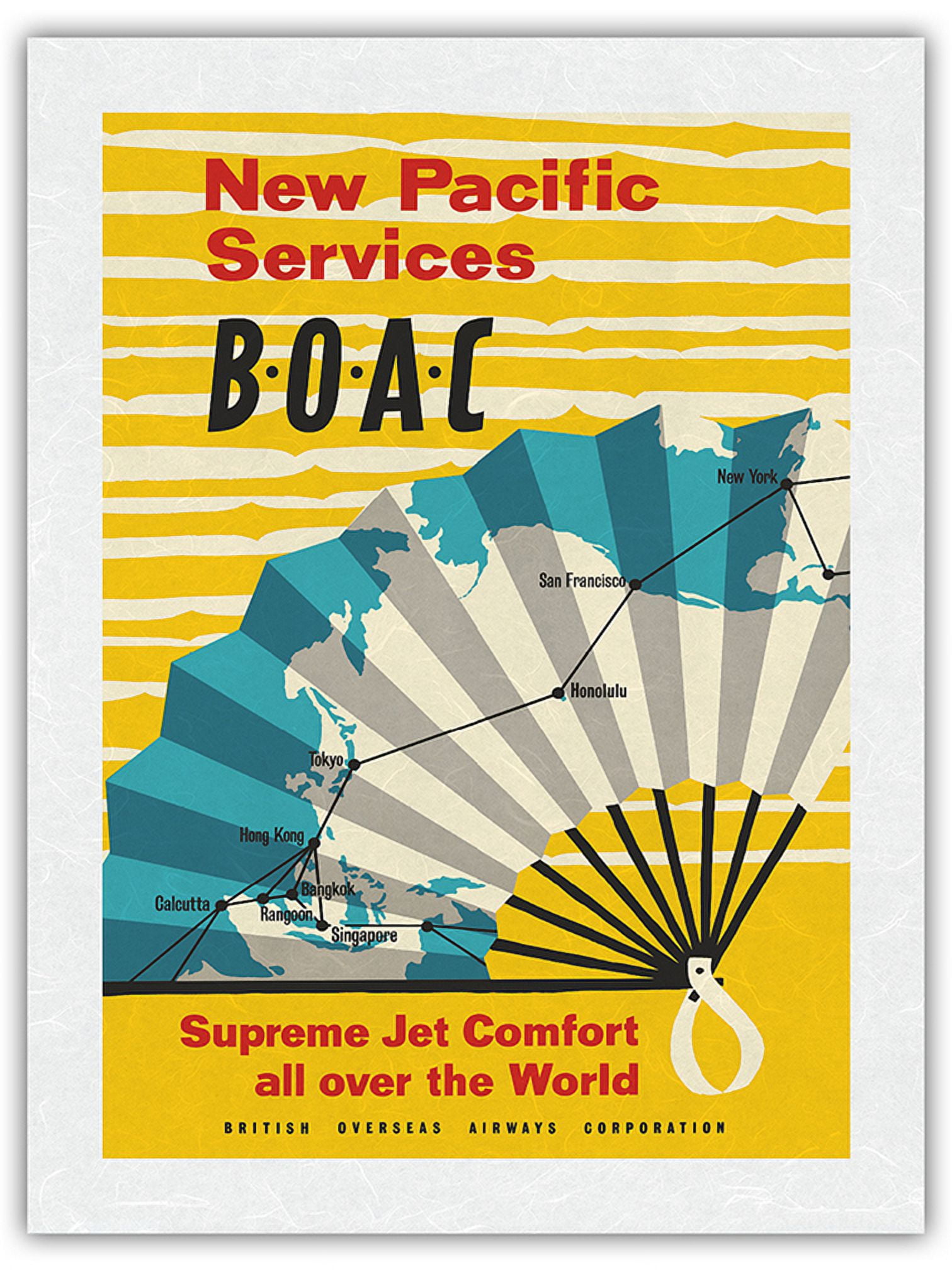 New Pacific Services - BOAC (British Overseas Airways Corporation ...