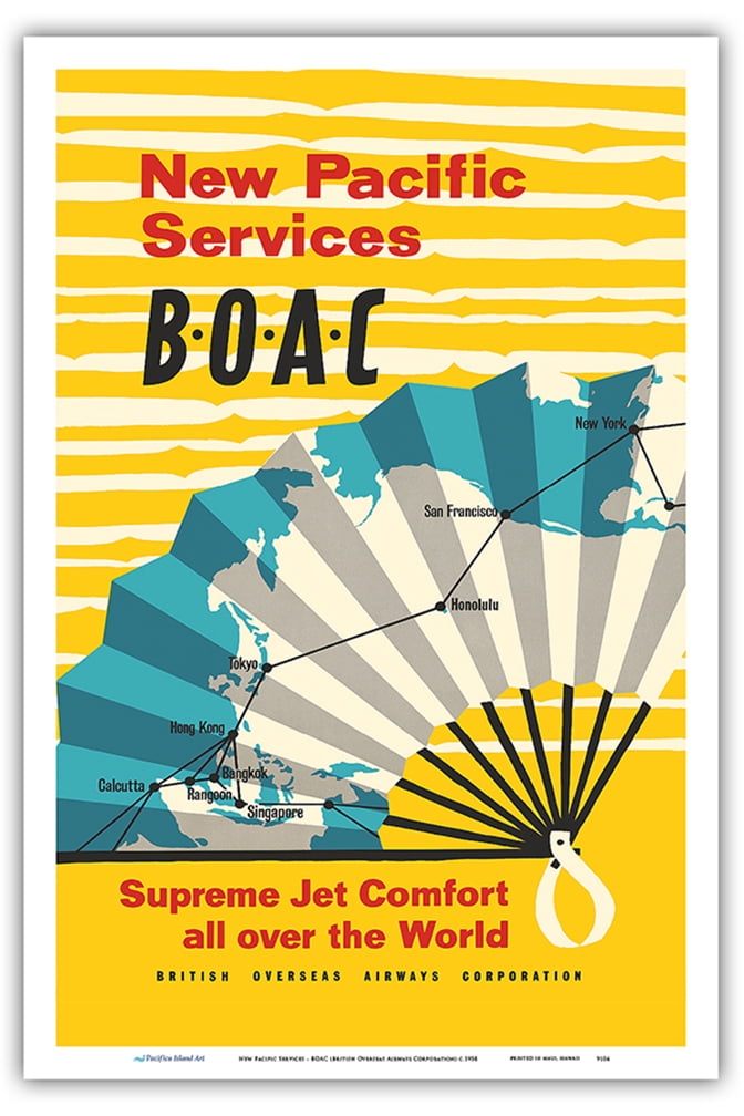New Pacific Services - BOAC (British Overseas Airways Corporation ...