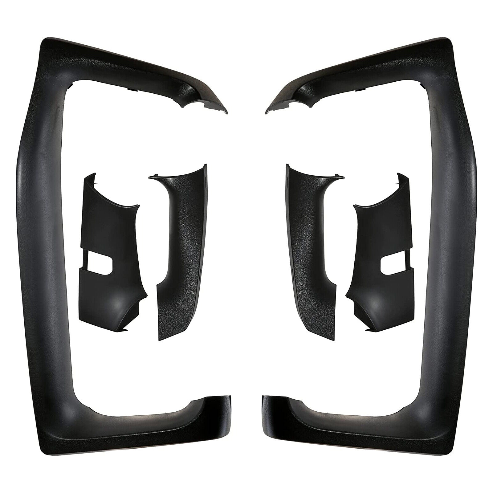 New Pair Black Mirror Arm Cover Set Left & Right Fits 2004-2023 Volvo ...