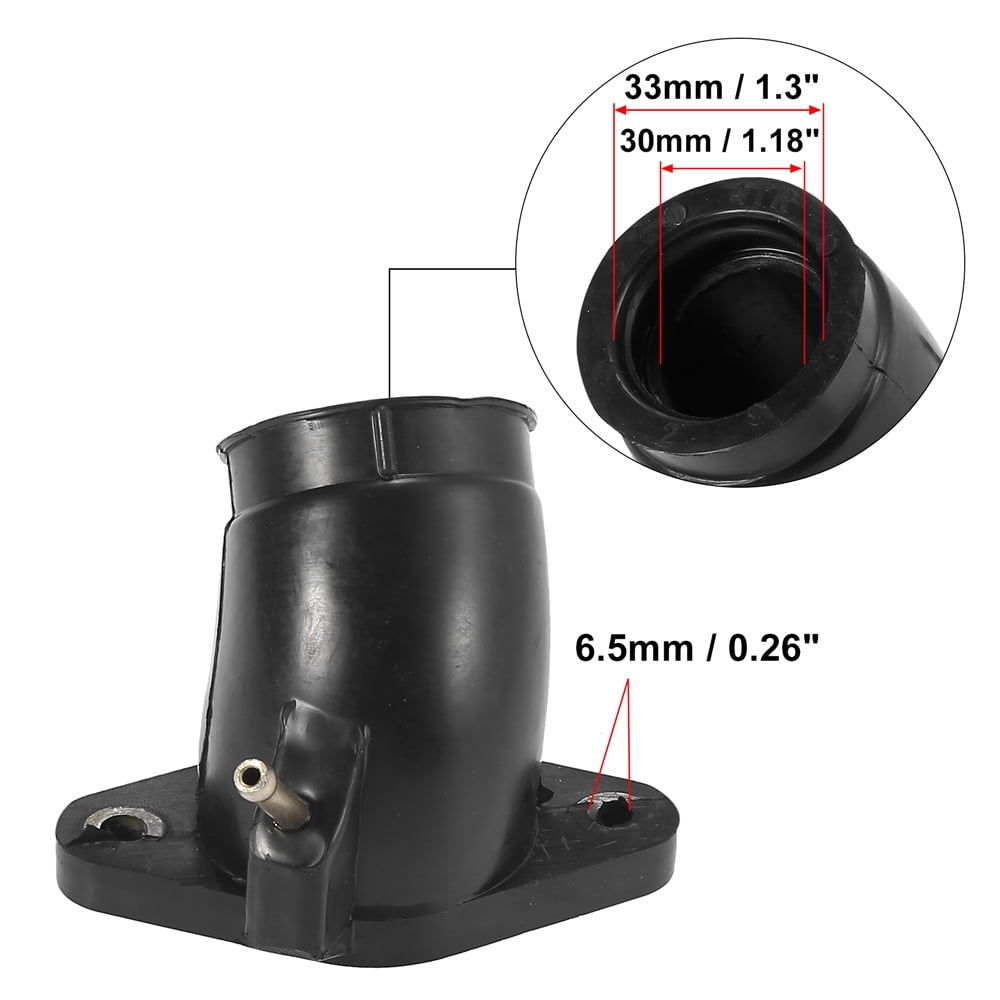 New Pair Carburetor Intake Manifold Boots For Yamaha V-Star 650 XVS650 ...