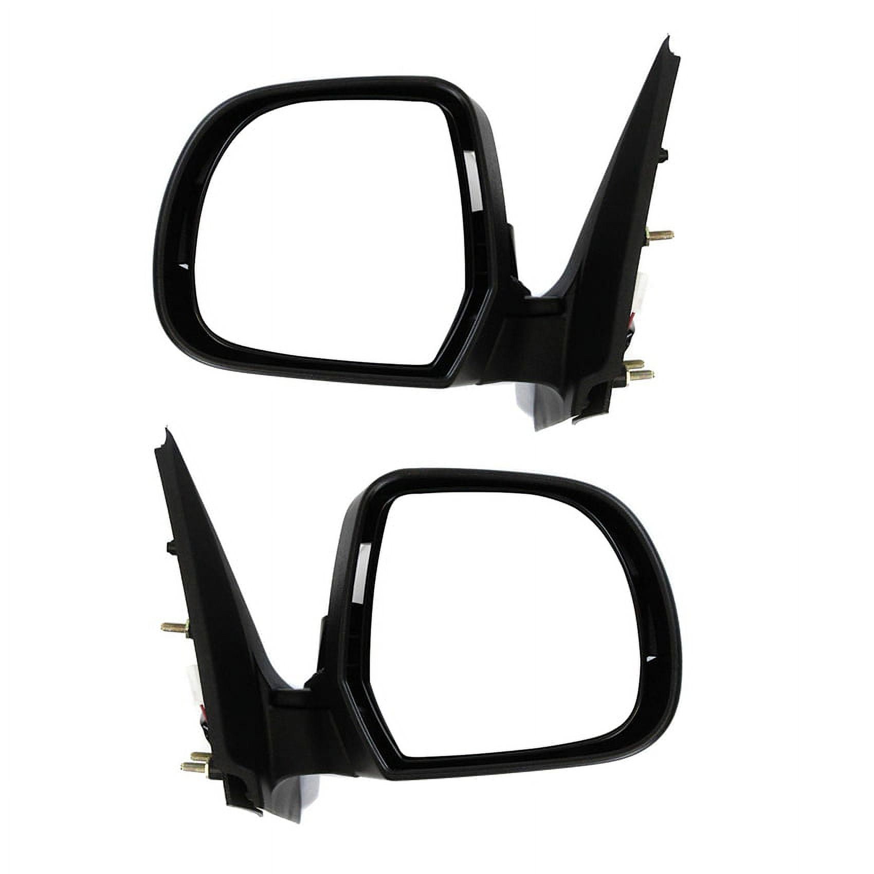 New Pair Of Door Mirrors Compatible With Man Nissan Versa 1.6 SL SV 2012 2103 2014 By Part ...
