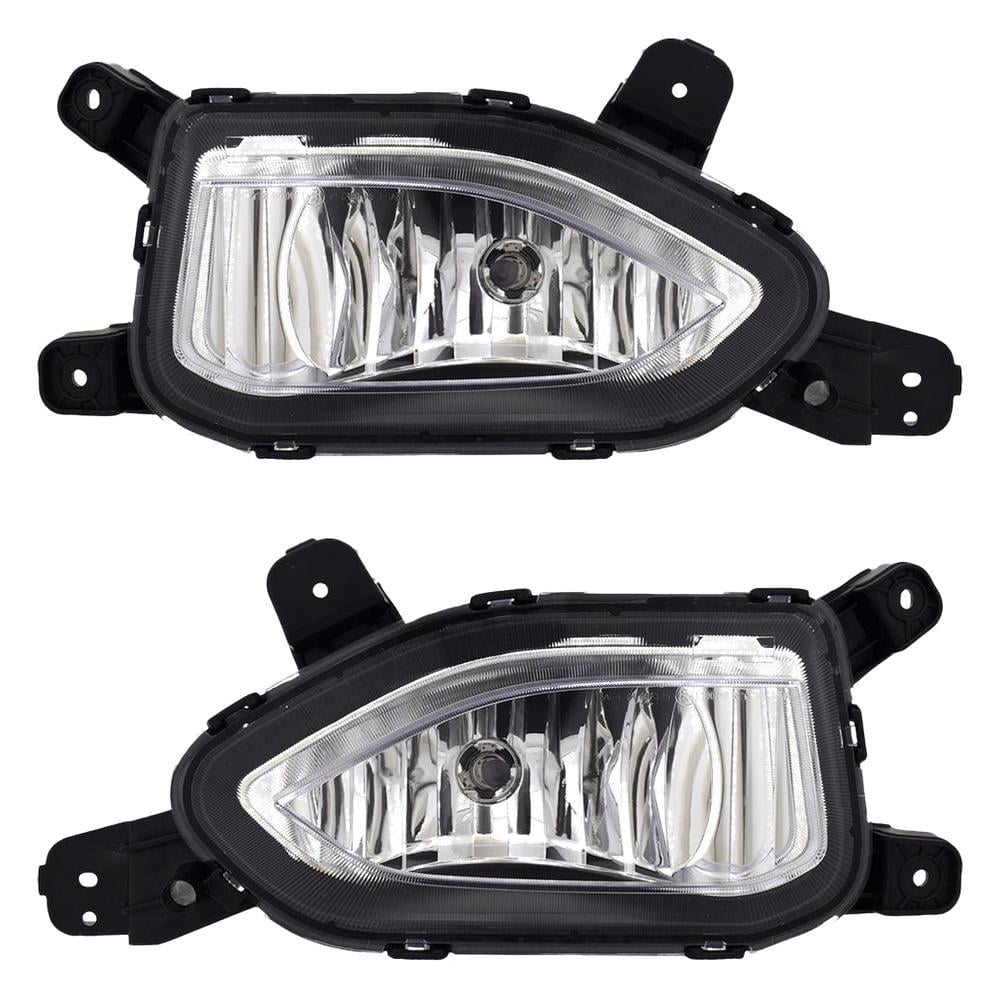 New Pair of Fog Lights Compatible With Hyundai Kona 1.6L 2.0L 2018 2019 ...