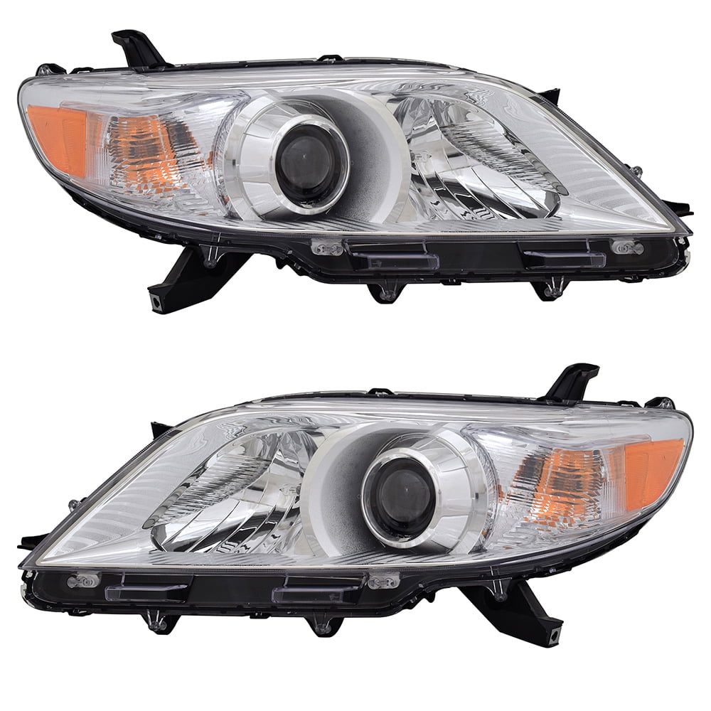 New Pair Of HID Headlights Compatible With Toyota Sienna Limited Mini ...