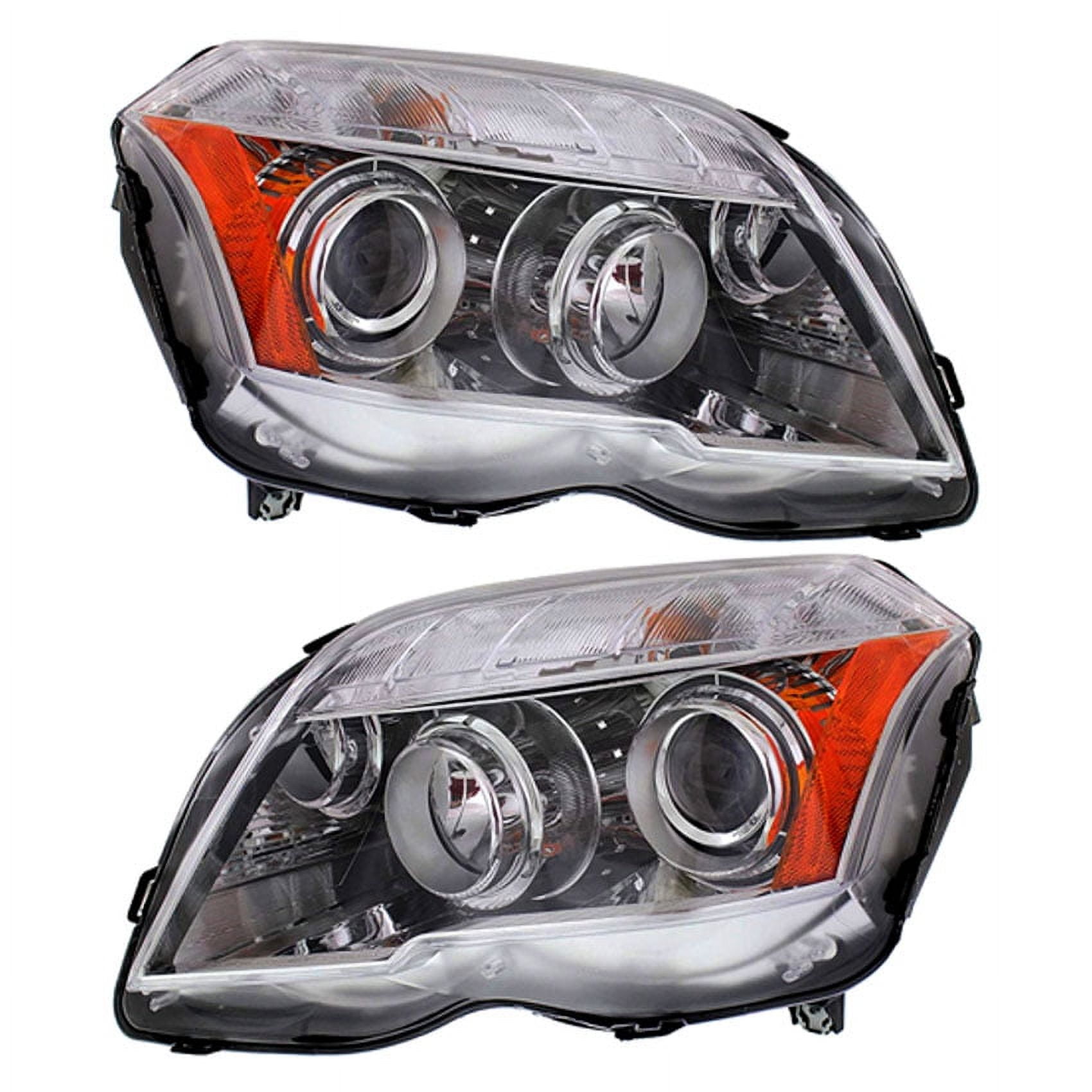 New Pair Of Halogen Headlight Compatible With Mercedes-Benz Glk300 ...
