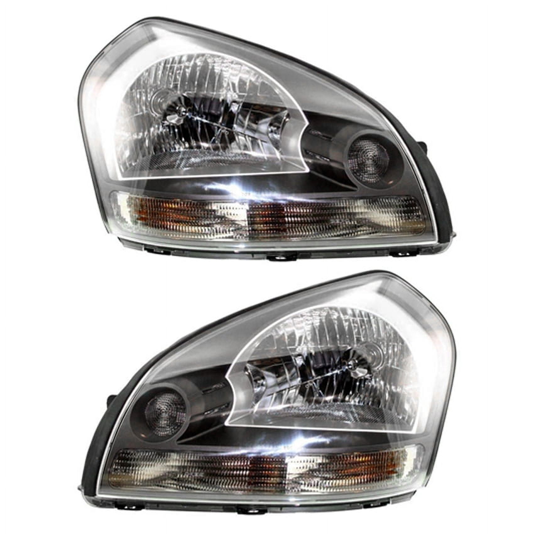 New Pair Of Halogen Headlights Compatible With Hyundai Tucson Limited ...