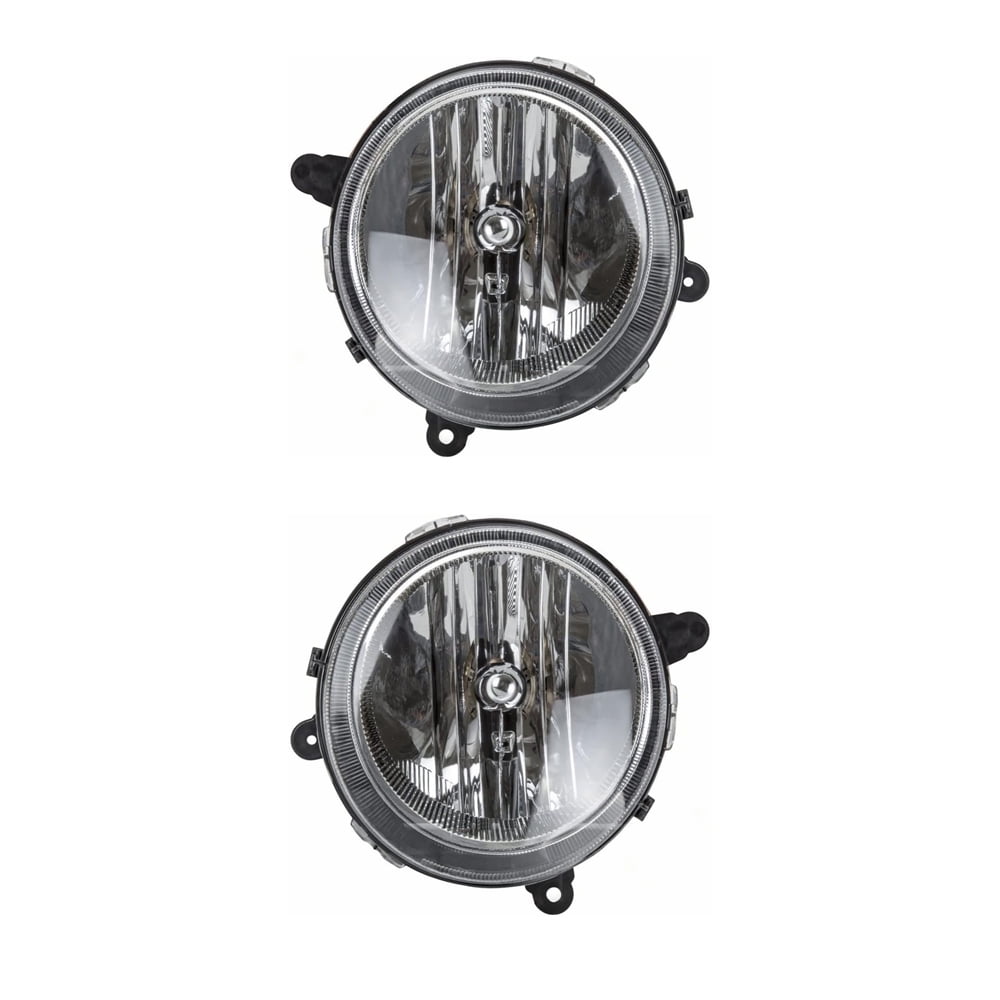 New Pair Of Halogen Headlights Compatible With Jeep Patriot Sport 2007 ...