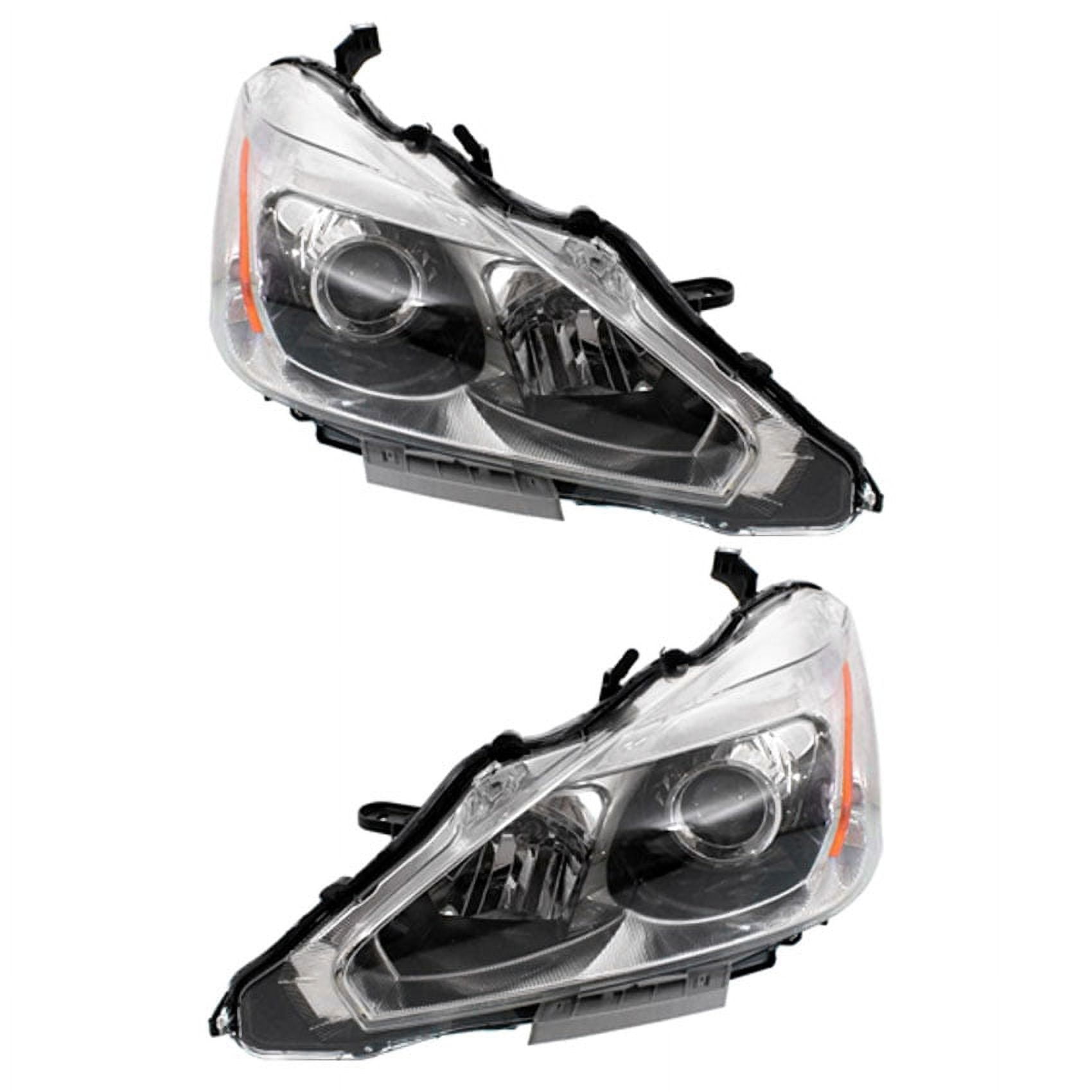 New Pair Of Halogen Headlights Compatible With NIssan Altima Exclusive ...