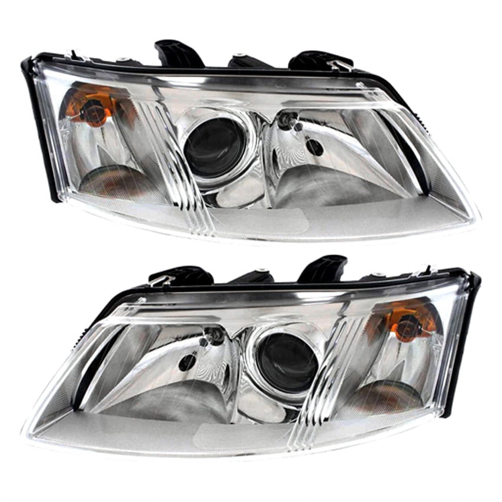 New Pair Of Halogen Headlights Compatible With Sedan Saab Convertible ...