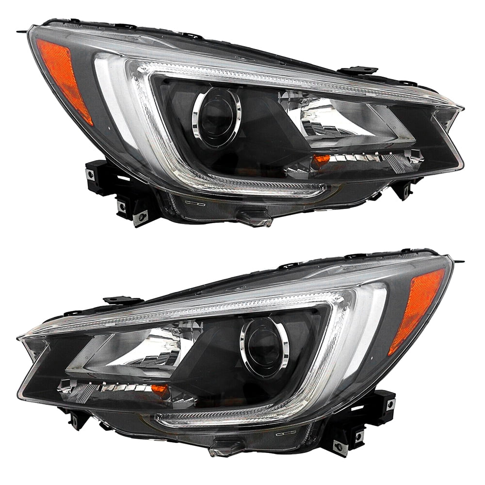 New Pair Of Halogen Headlights Compatible With Subaru Legacy Outback 3 ...