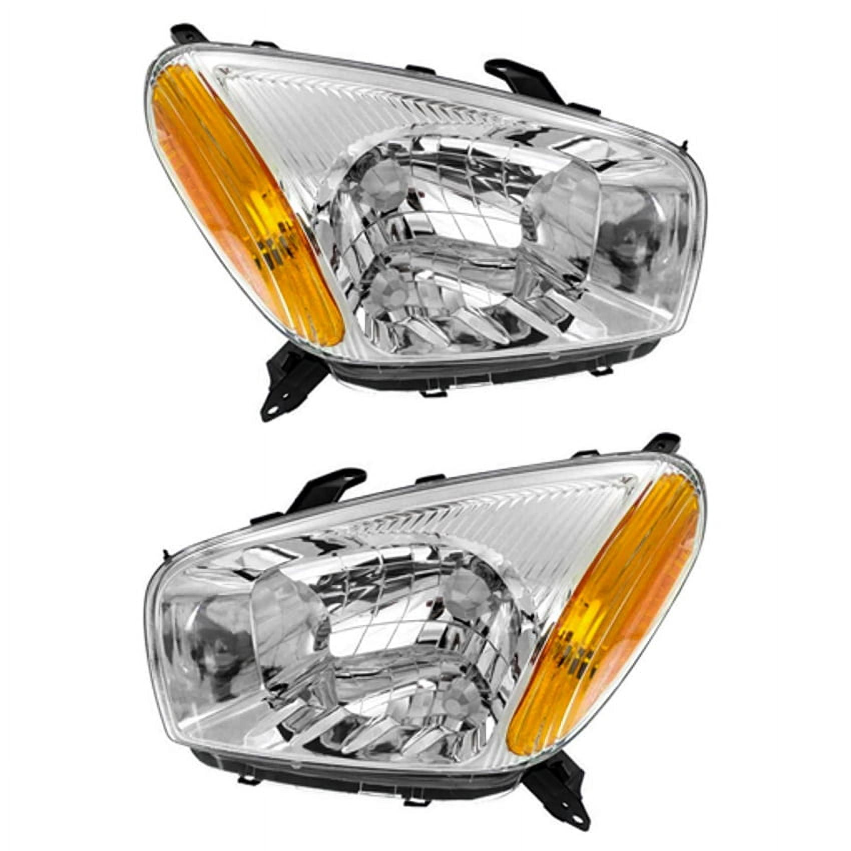 New Pair Of Halogen Headlights Is Compatible With Toyota Rav4 Base ...
