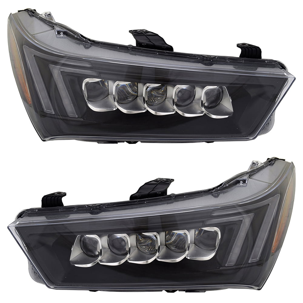 New Pair Of Headlights Compatible With Acura Mdx A-Spec Sport Utility 4 ...
