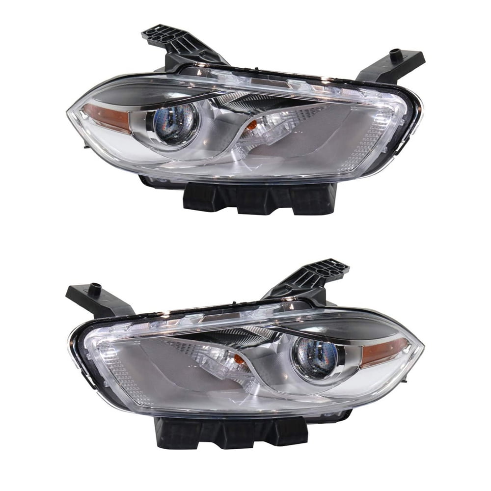 New Pair Headlights Compatible With Dodge Dart Aero Rallye SXT SE ...