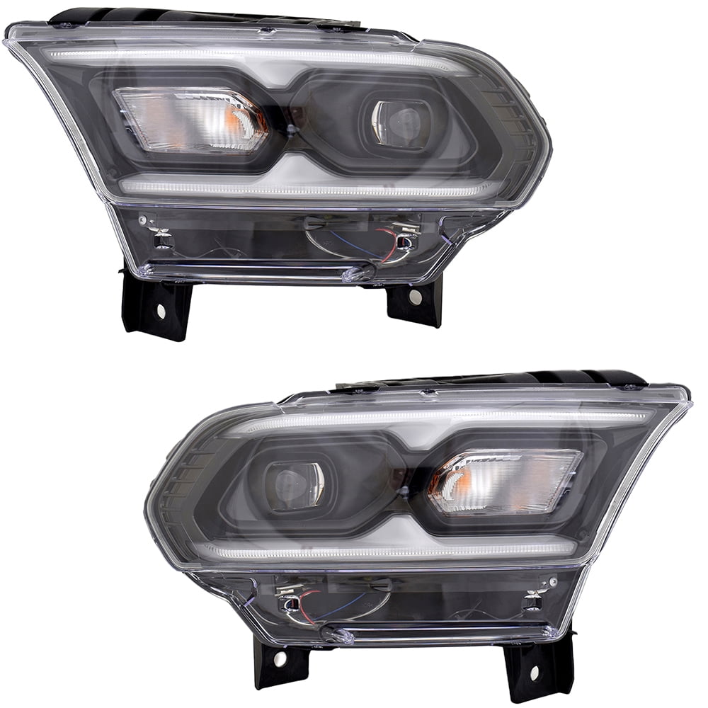 New Pair of Headlights Compatible With Dodge Durango GT Plus Premium ...