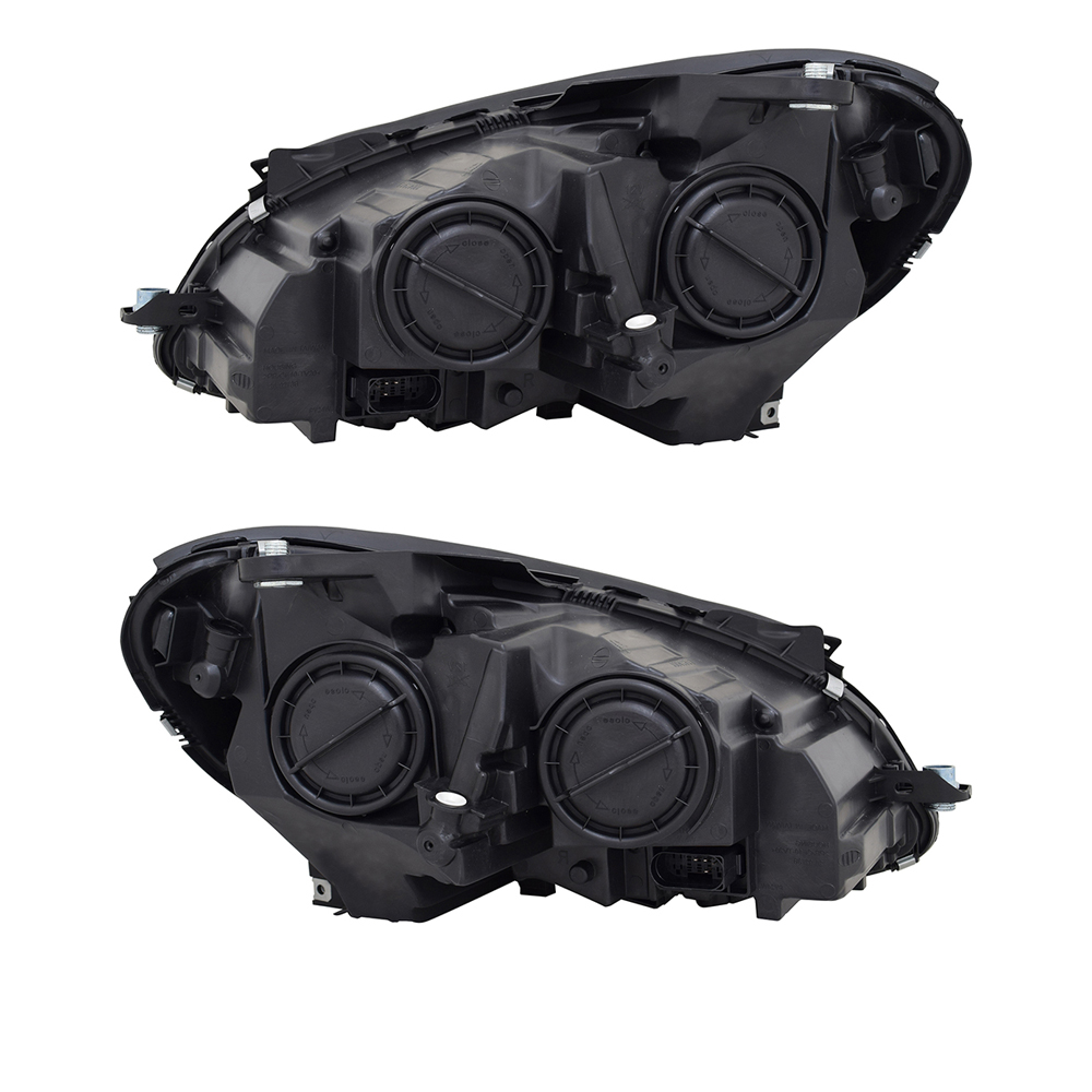 New Pair Of Headlights Compatible With Mercedes-Benz C350 4Matic Coupe ...