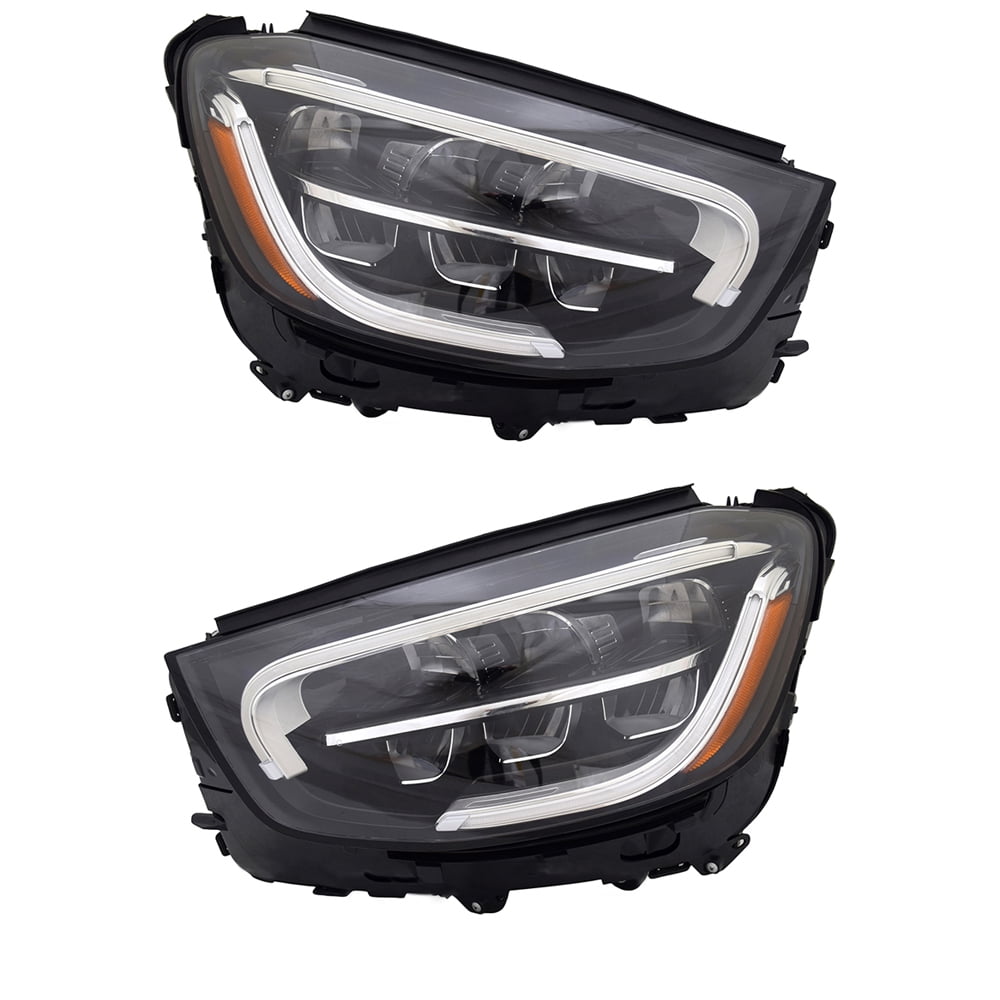 New Pair Of Headlights Compatible With Mercedes-Benz Glc300 Base 4Matic ...