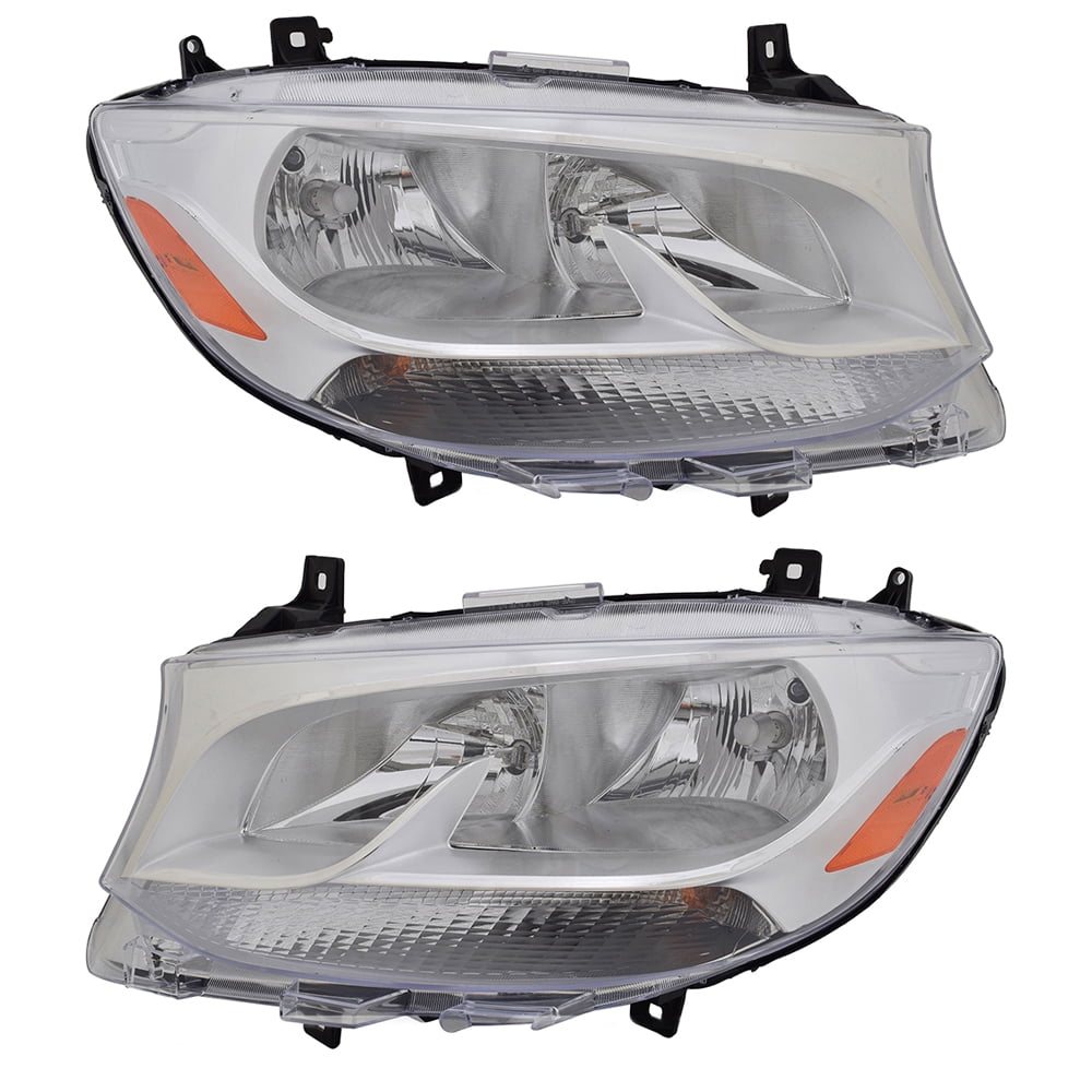 New Pair Of Headlights Compatible With Mercedes Benz Sprinter Extended ...