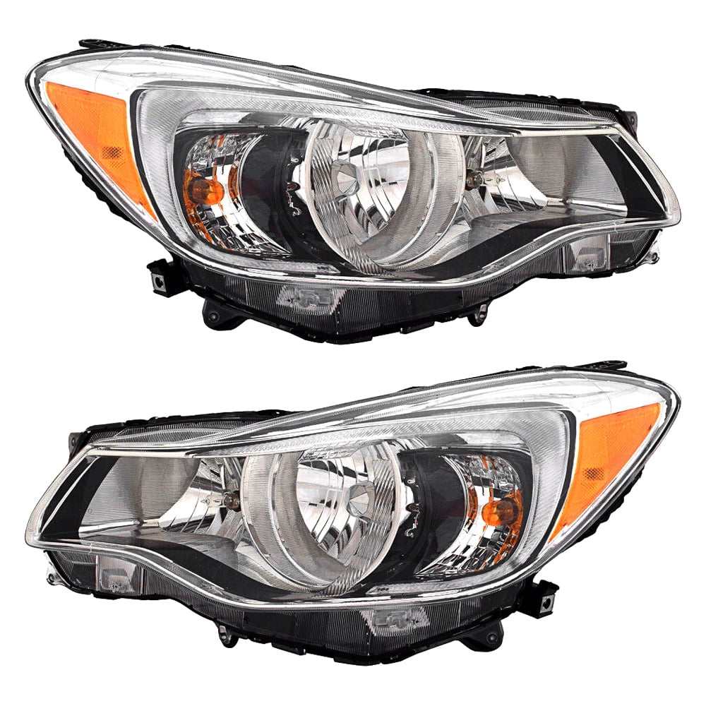 New Pair Of Headlights Compatible With Subaru Crosstrek Base Hybrid ...