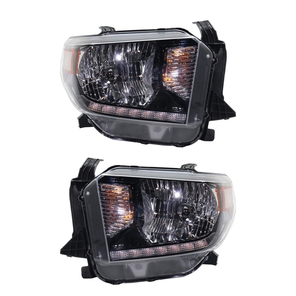 New Pair Of Headlights Is Compatible With Toyota Tundra Sr5 Crew Cab ...