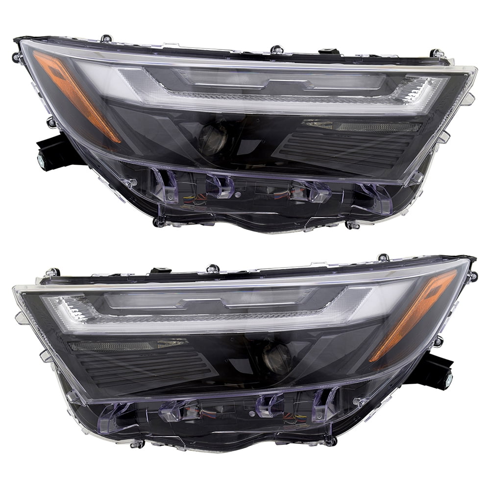New Pair Headlights Compatible With Toyota RAV4 Prime SE XSE Sport ...
